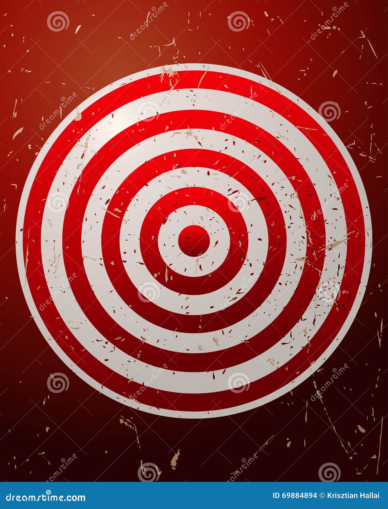 Archery Target Board. stock vector. Illustration of competition - 69884894