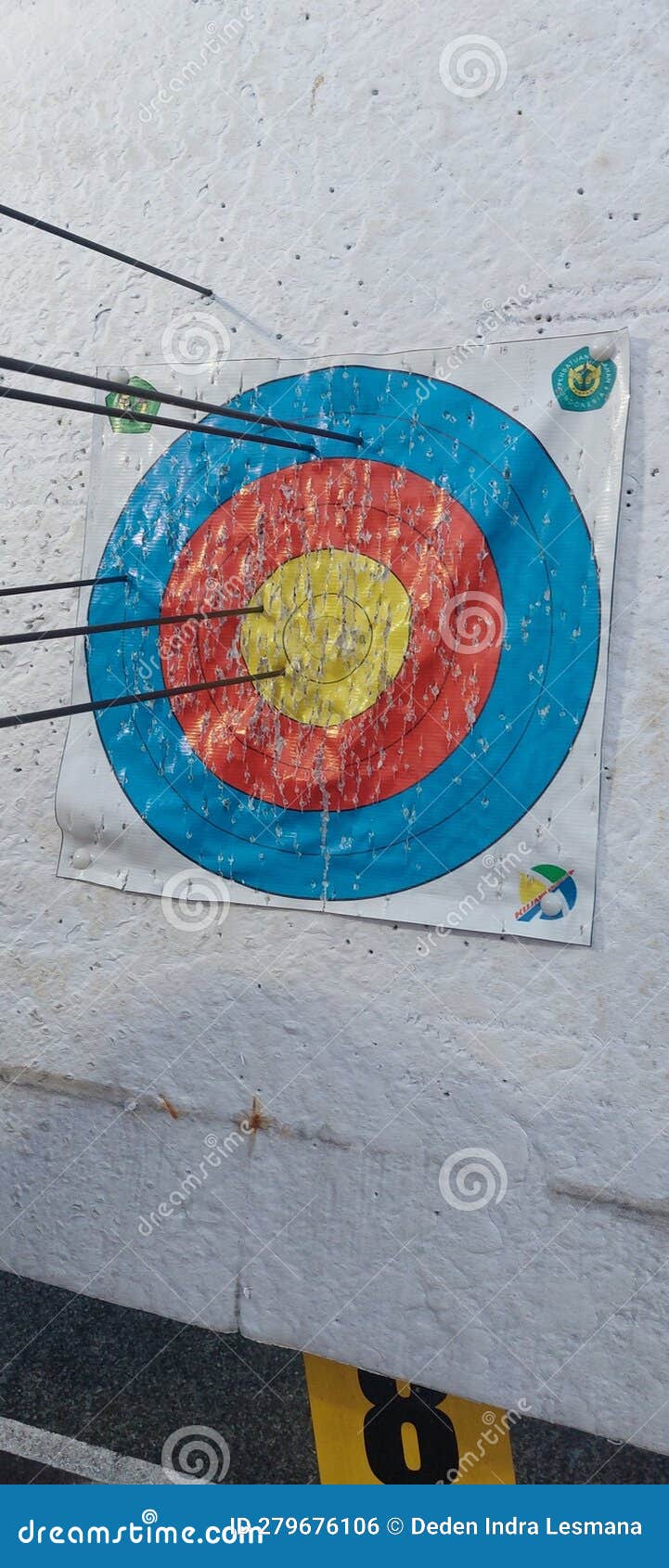 Archery target faces stock photo. Image of pattern, faces - 279676106