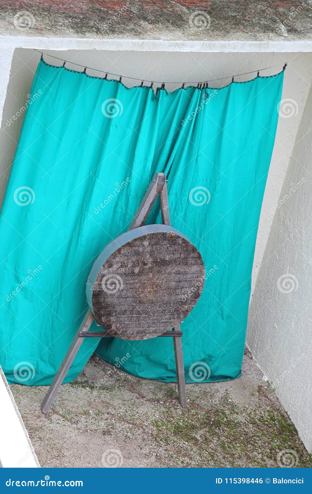 Archery Target stock photo. Image of stand, practice - 115398446