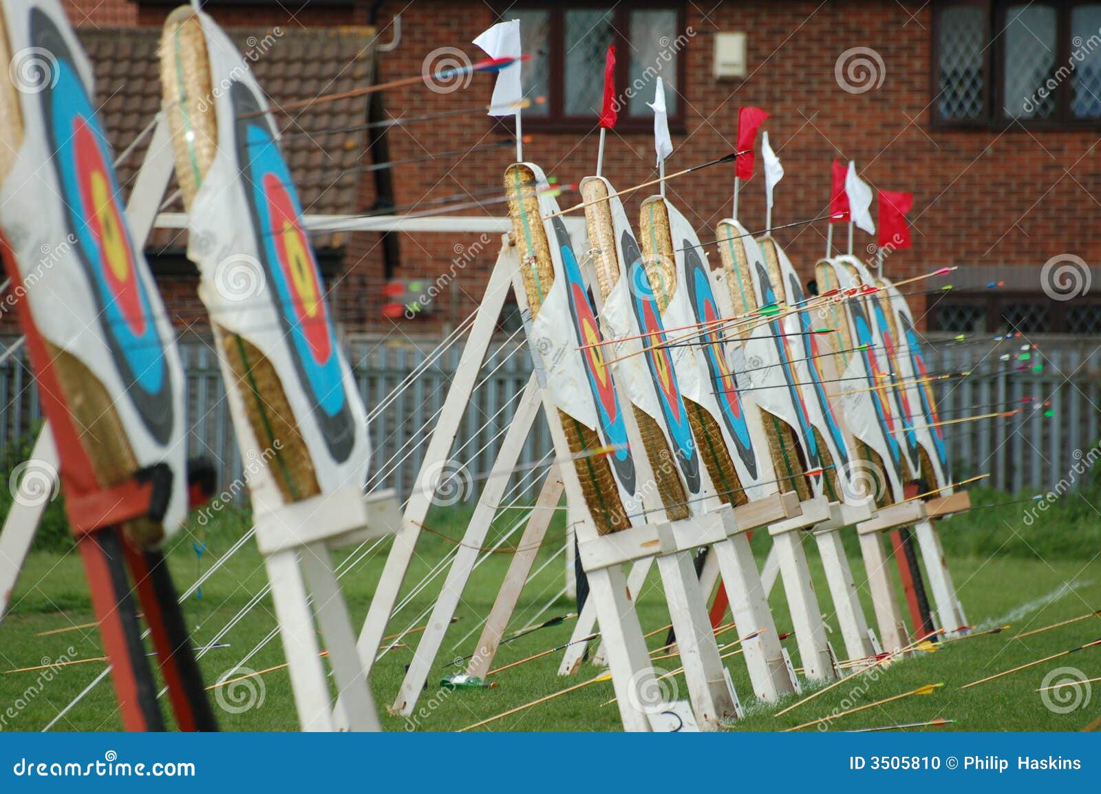Archery Targets stock photo. Image of archers, release - 3505810