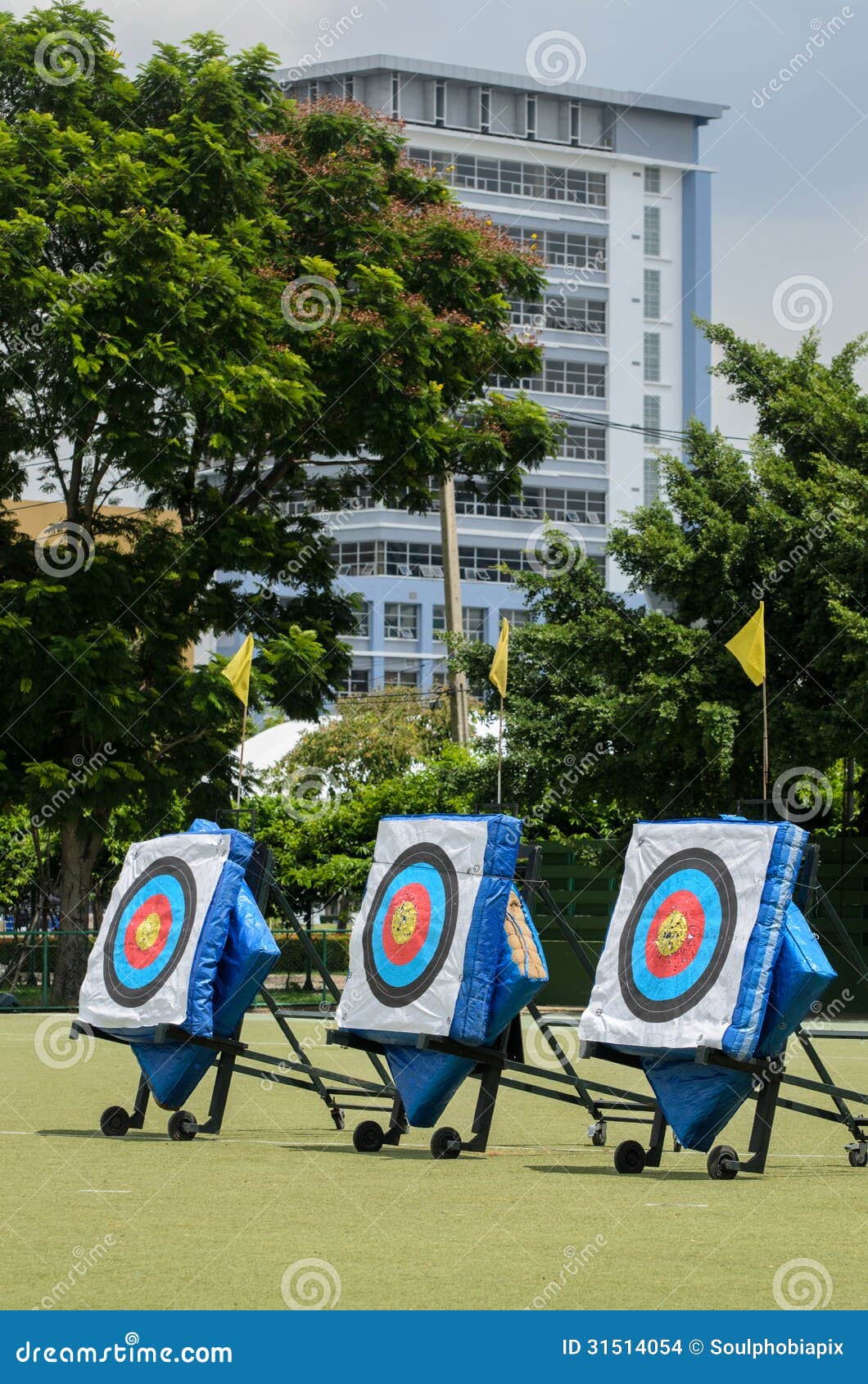 Archery Targets stock photo. Image of success, competition - 31514054