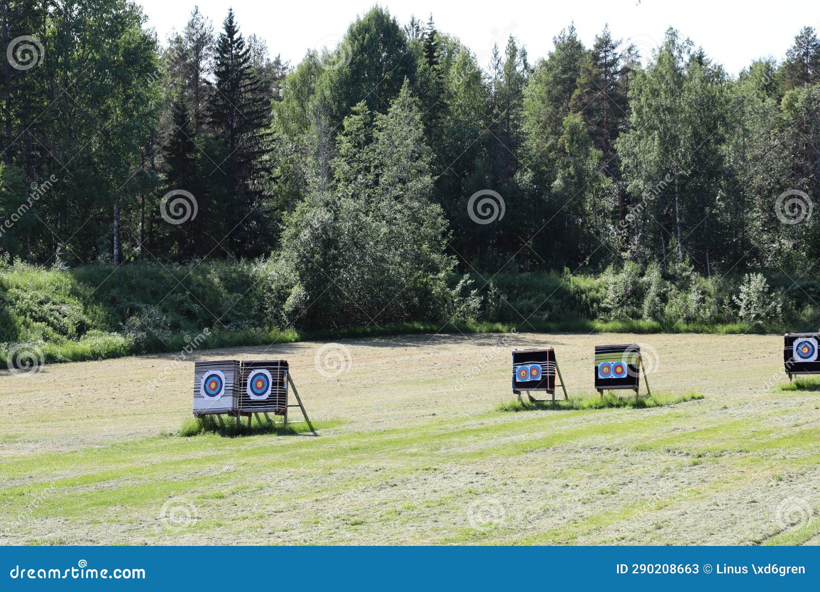 Archery Targets Stock Photography | CartoonDealer.com #45129632