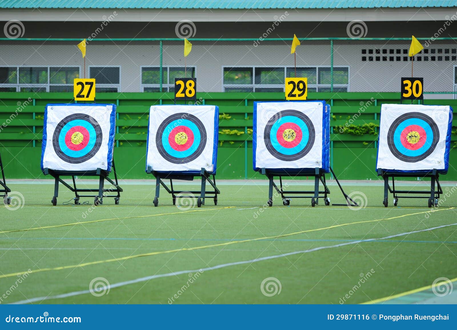 Archery targets stock photo. Image of hobbies, sport - 29871116