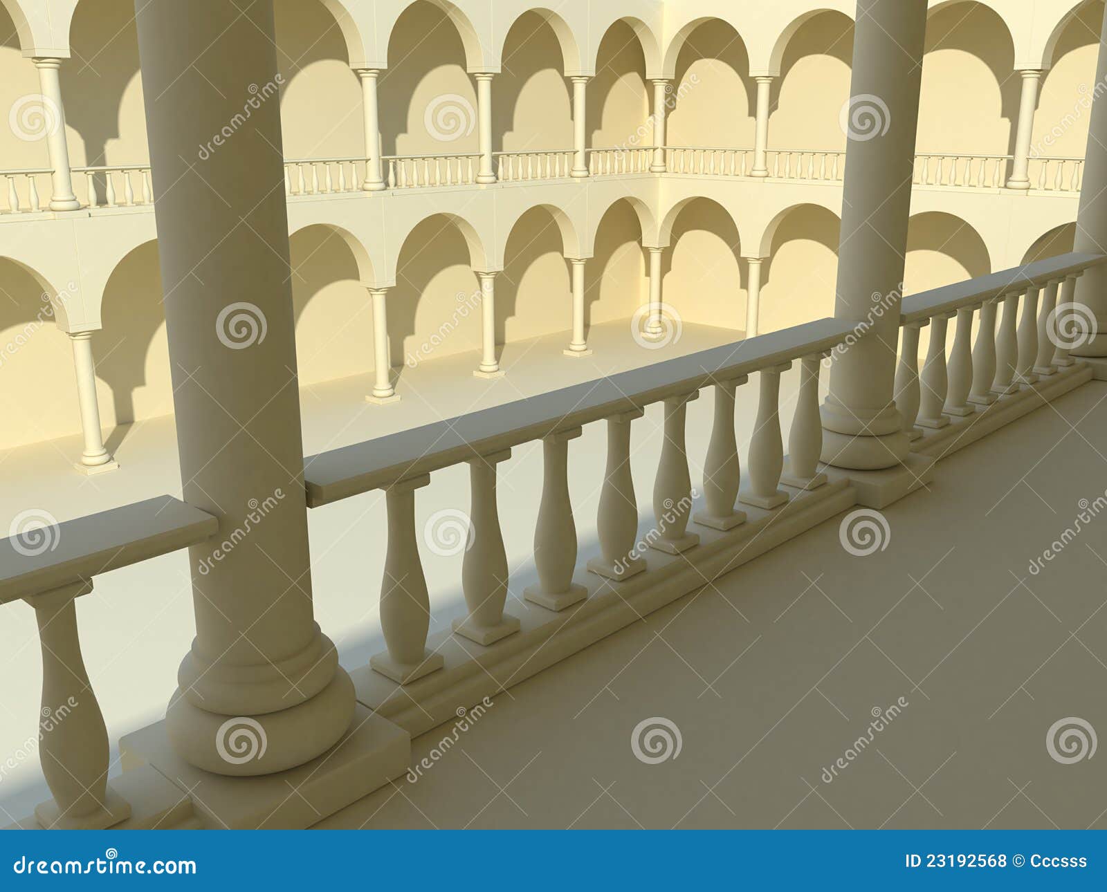 Arches And Columns Stock Photo | CartoonDealer.com #23192568