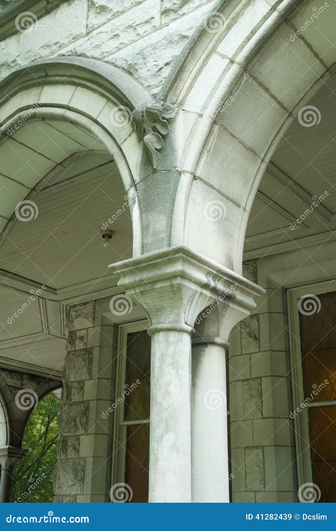 Arches and columns stock image. Image of stone, arch - 41282439