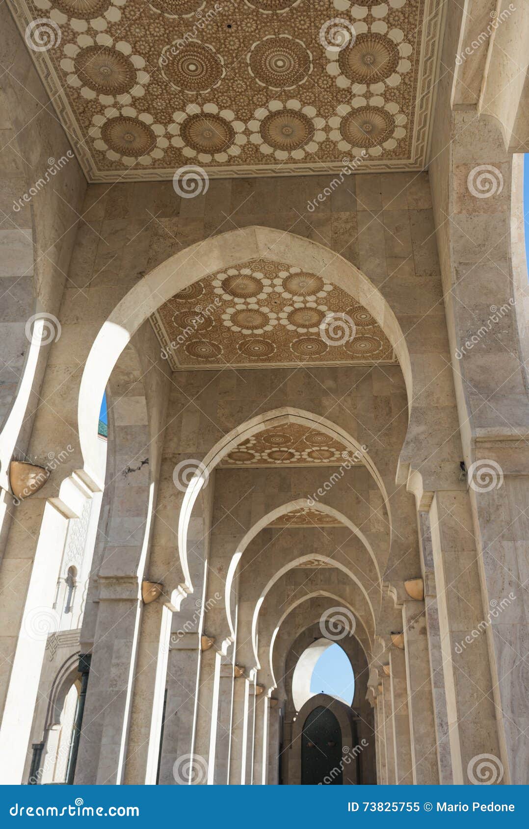 Arches decorated stock image. Image of decorative, destination - 73825755