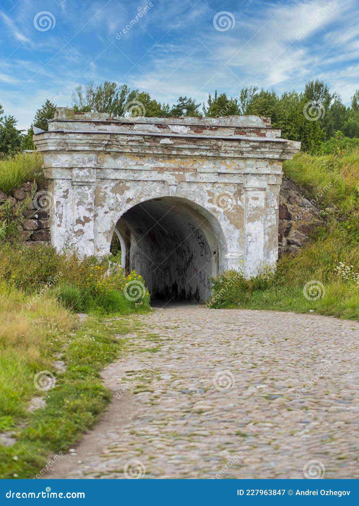 Arches of the Medieval Fortified Structure Stock Image - Image of wall ...