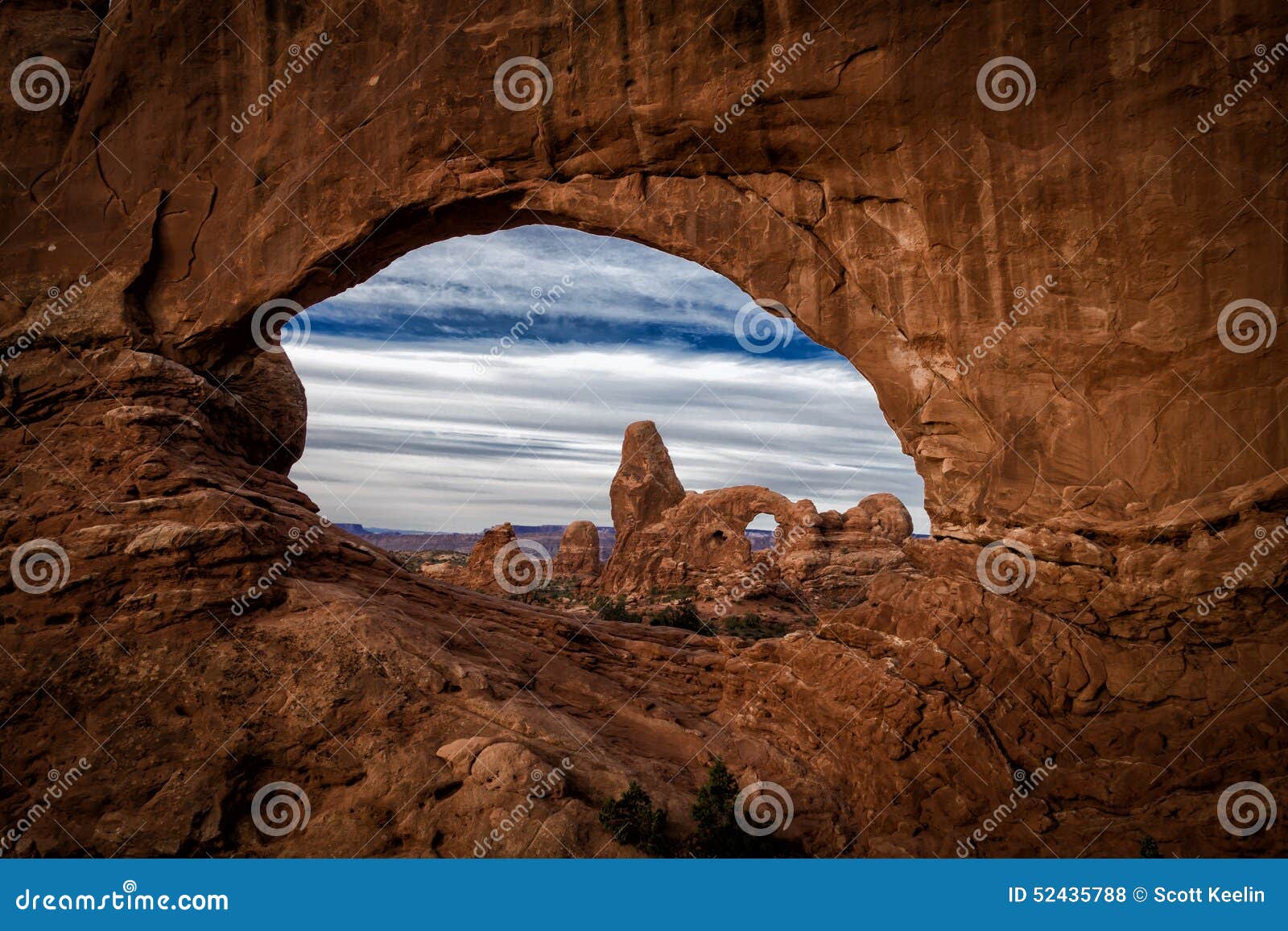 Arches in Moab stock photo. Image of rock, utah, national - 52435788