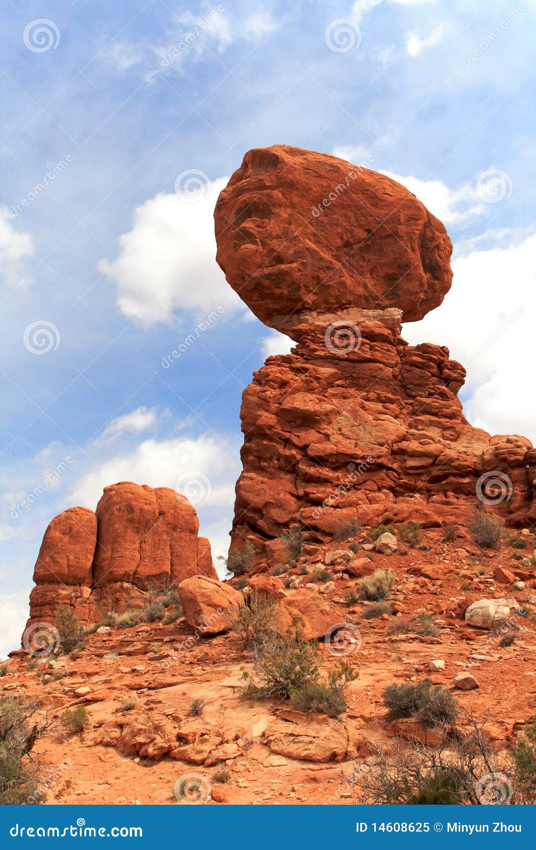 Arches National Park stock image. Image of national, instability - 14608625