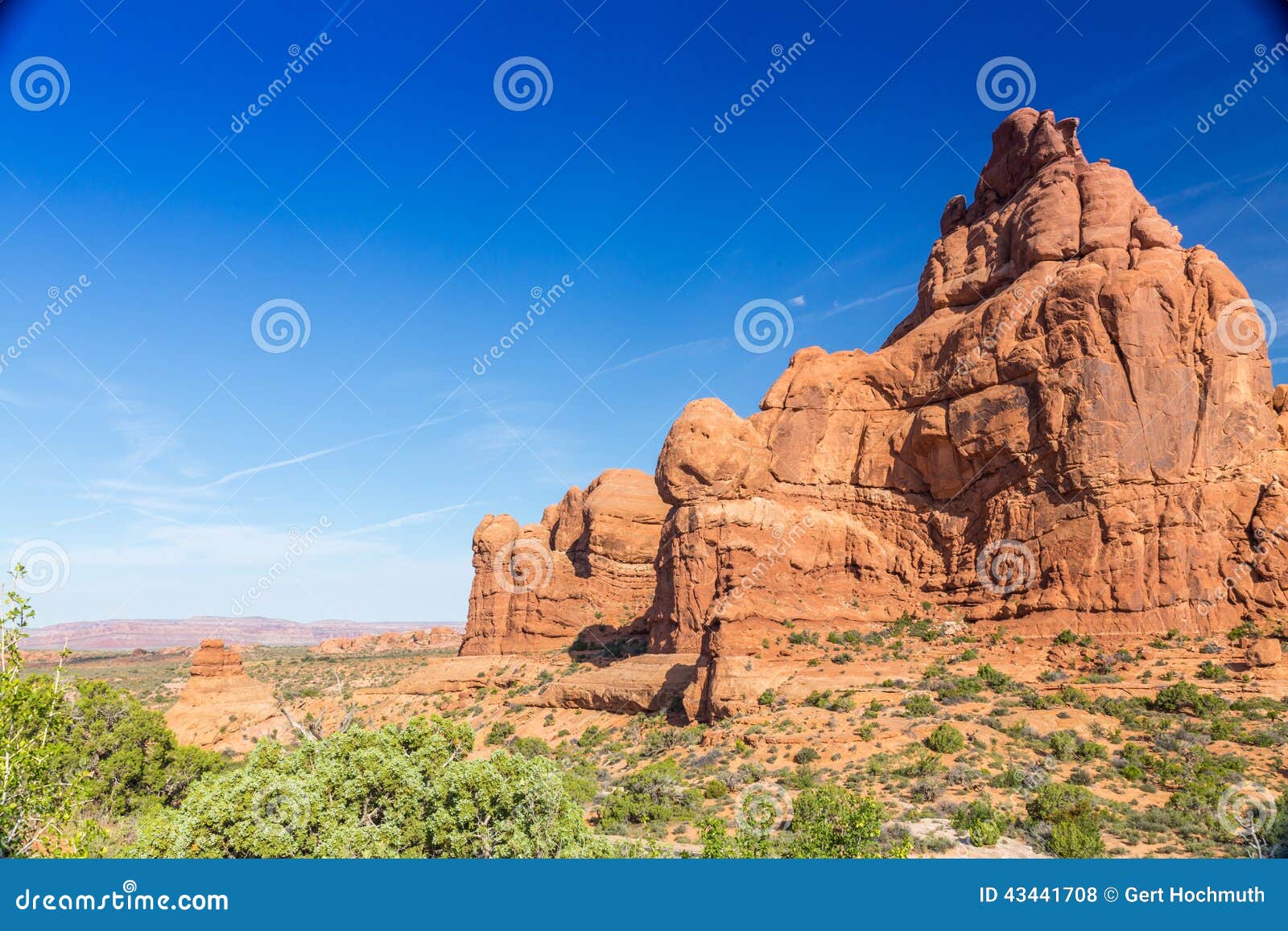 Arches National Park stock photo. Image of moab, rock - 43441708