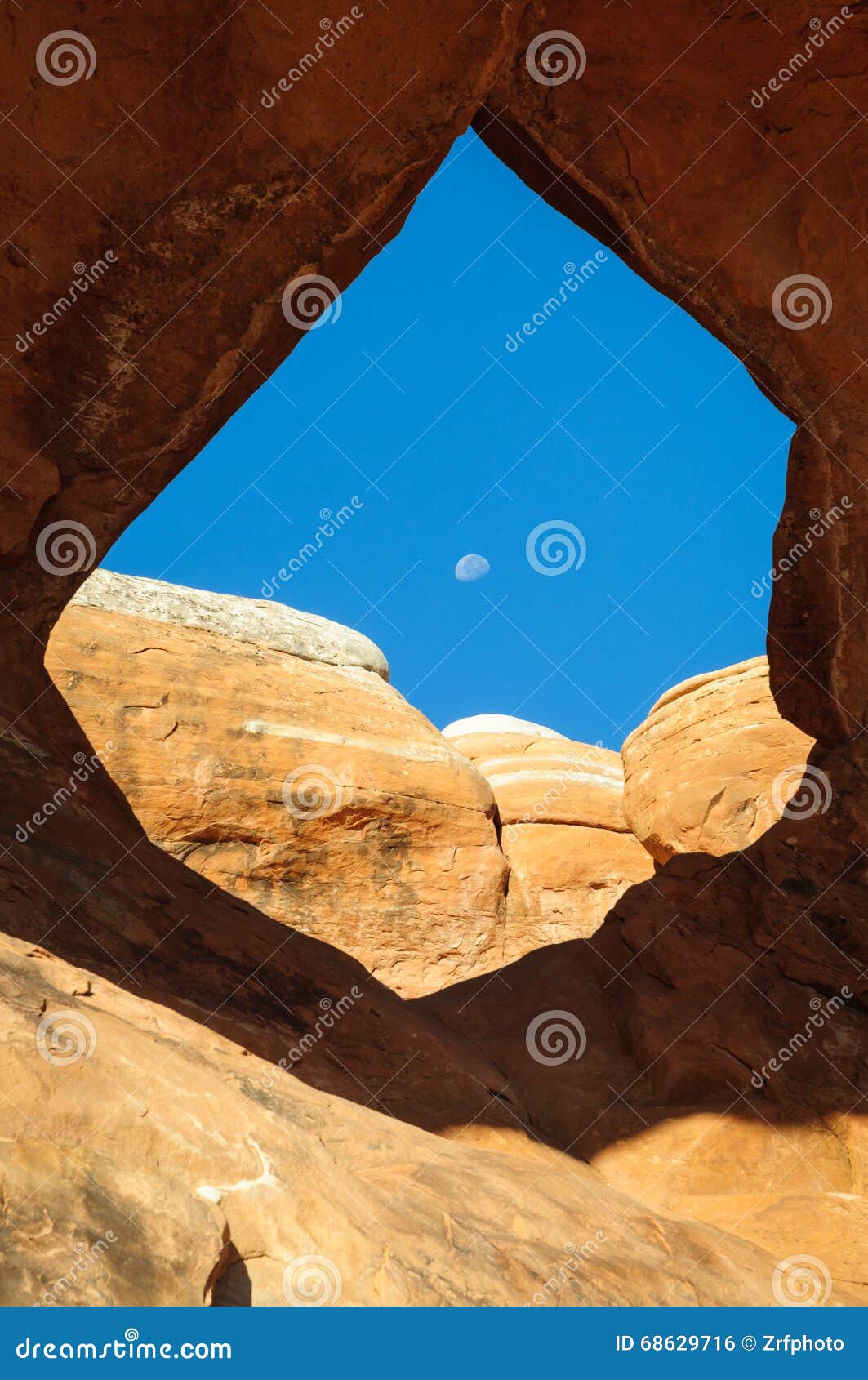 Arches National Park stock photo. Image of geological - 68629716