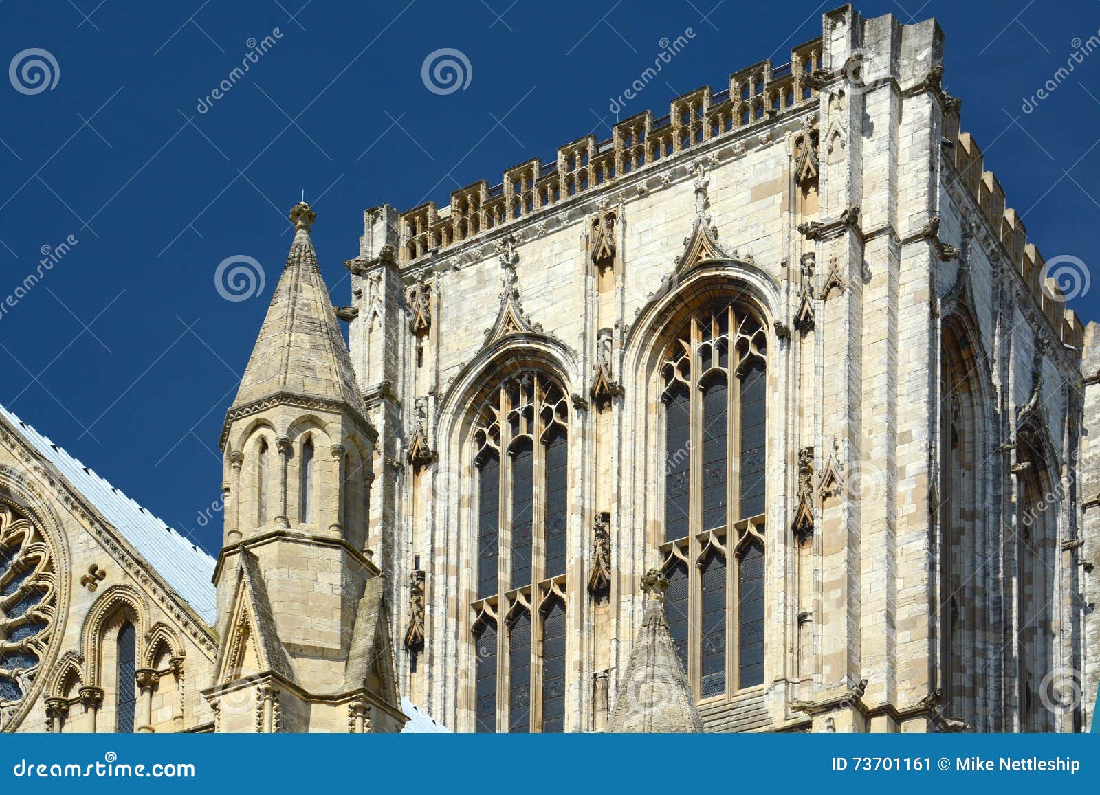 Arches and Pillars on York Minster Stock Image - Image of crafted ...