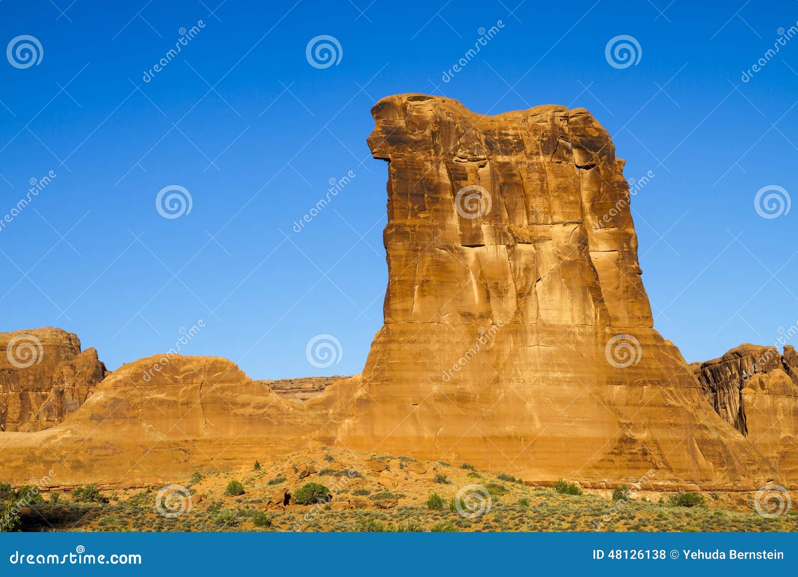 Arches - the Sheep Rock stock photo. Image of arches - 48126138