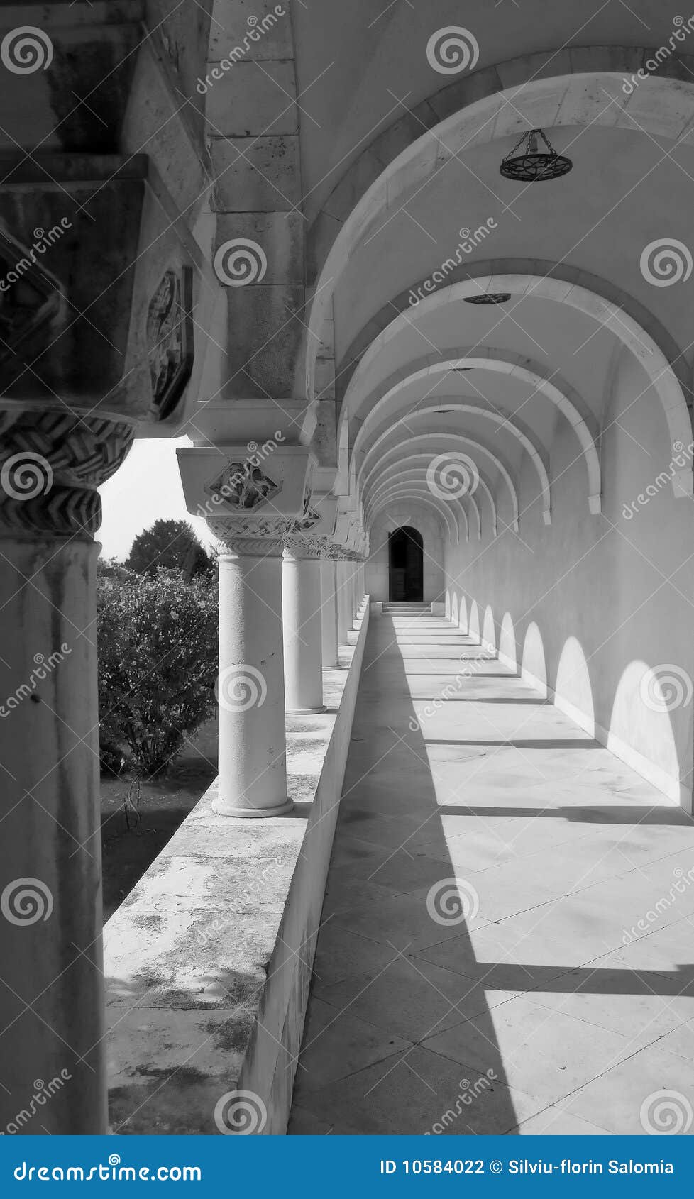 Arches symmetry stock photo. Image of palace, passage - 10584022