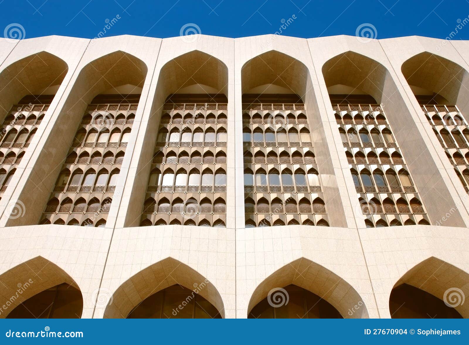 Arches are Typically Associated with Arabic Archit Stock Photo - Image ...