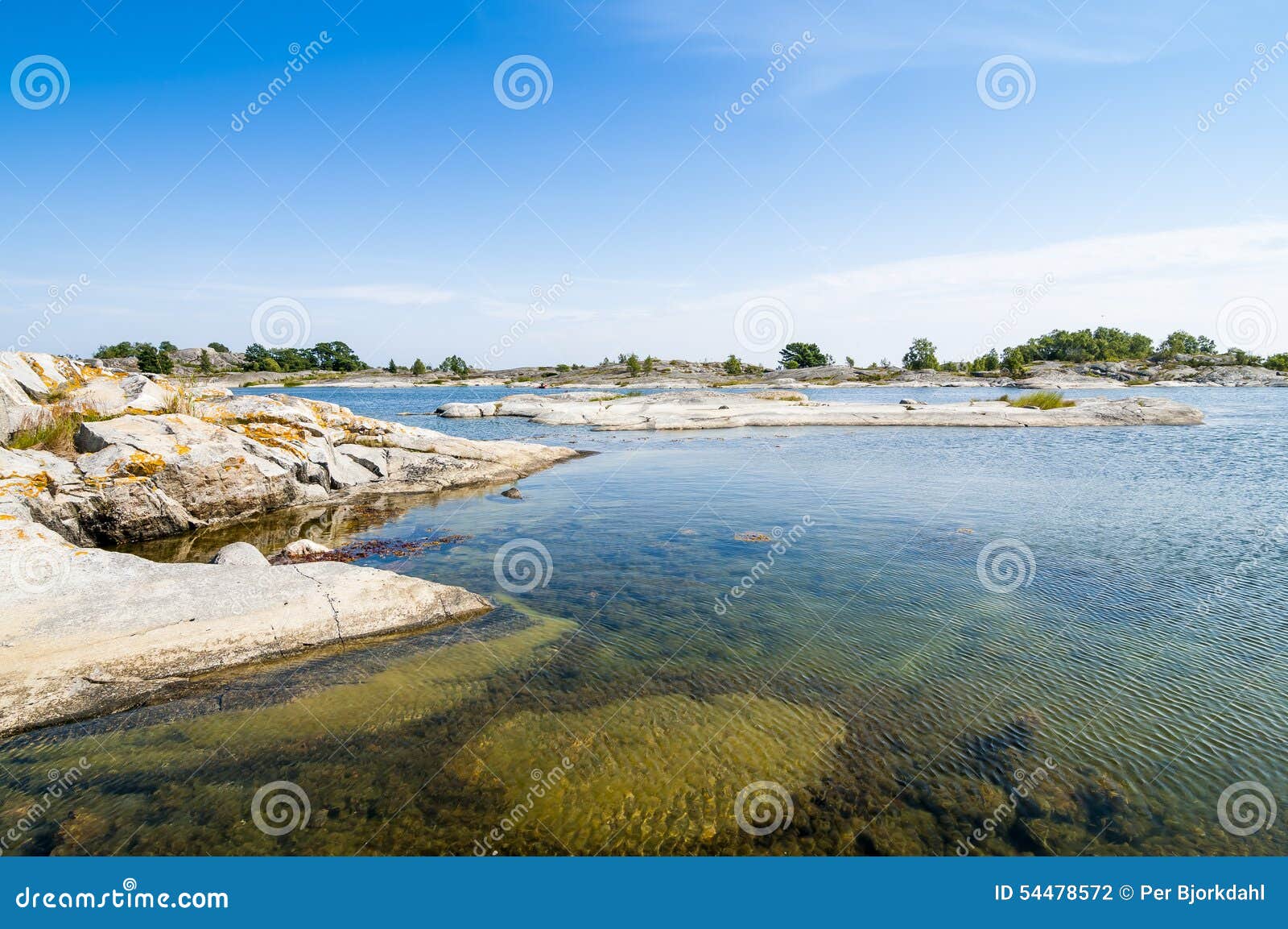 Archipel De Stora Nassa Stockholm Photo stock - Image du îles, nature ...