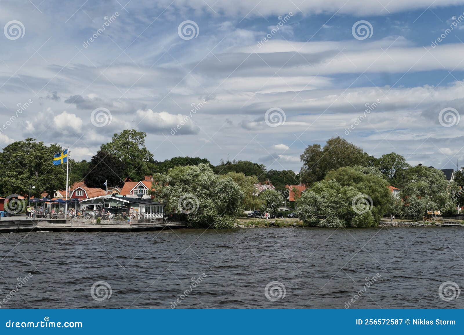 Archipelago Island during the Summer Stock Image - Image of water ...
