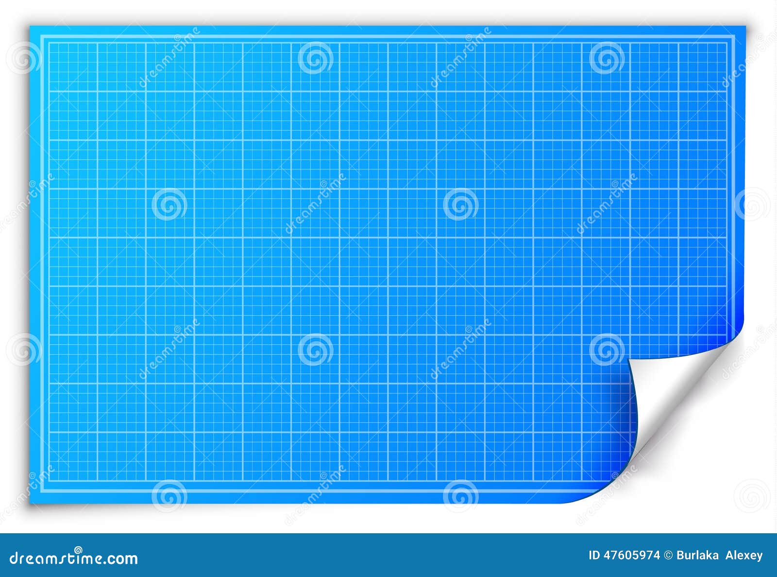 Architect Blueprint Paper Background Concept. Stock Vector ...