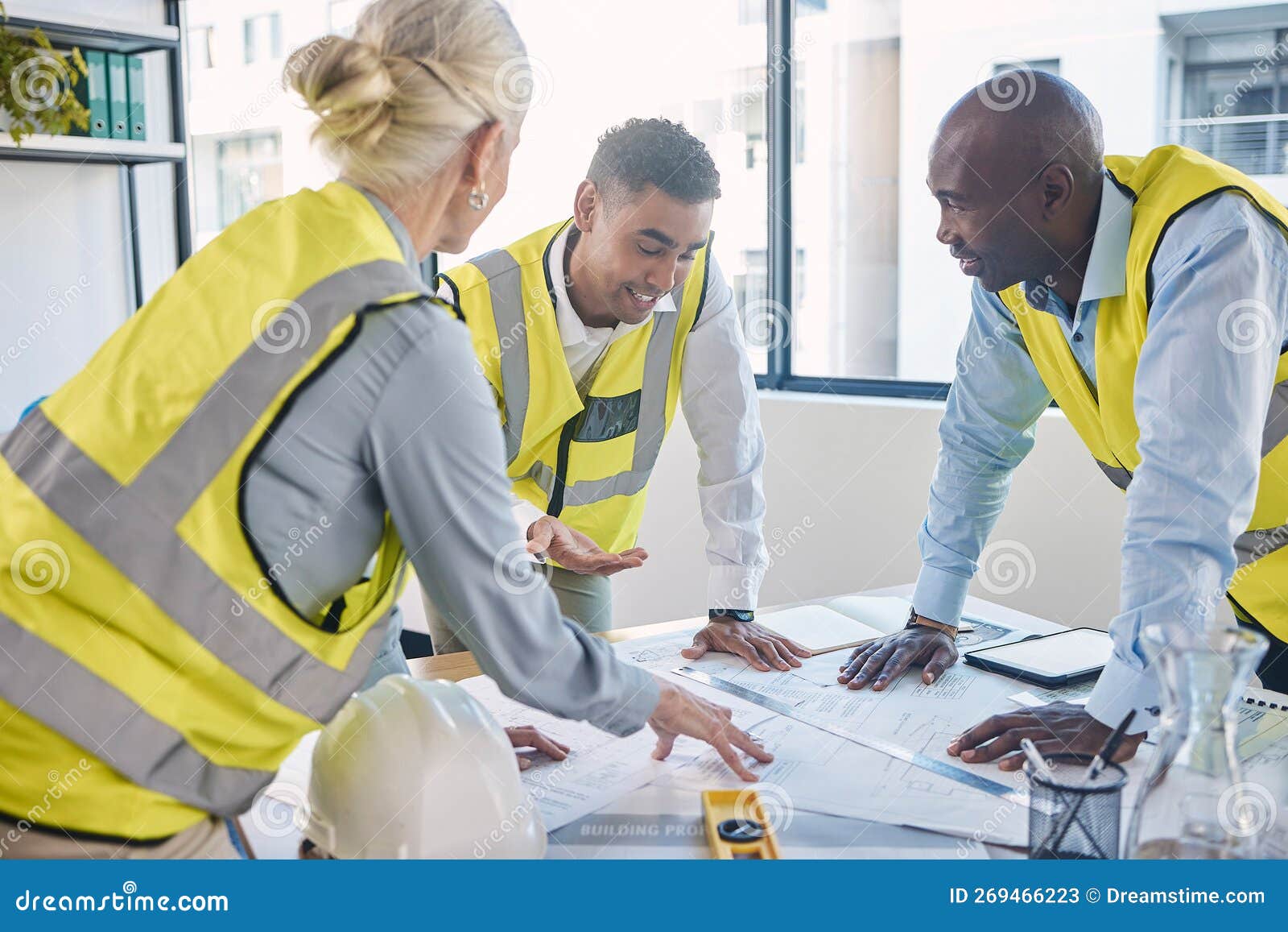 Architect, Building and Construction Team in Planning Strategy ...