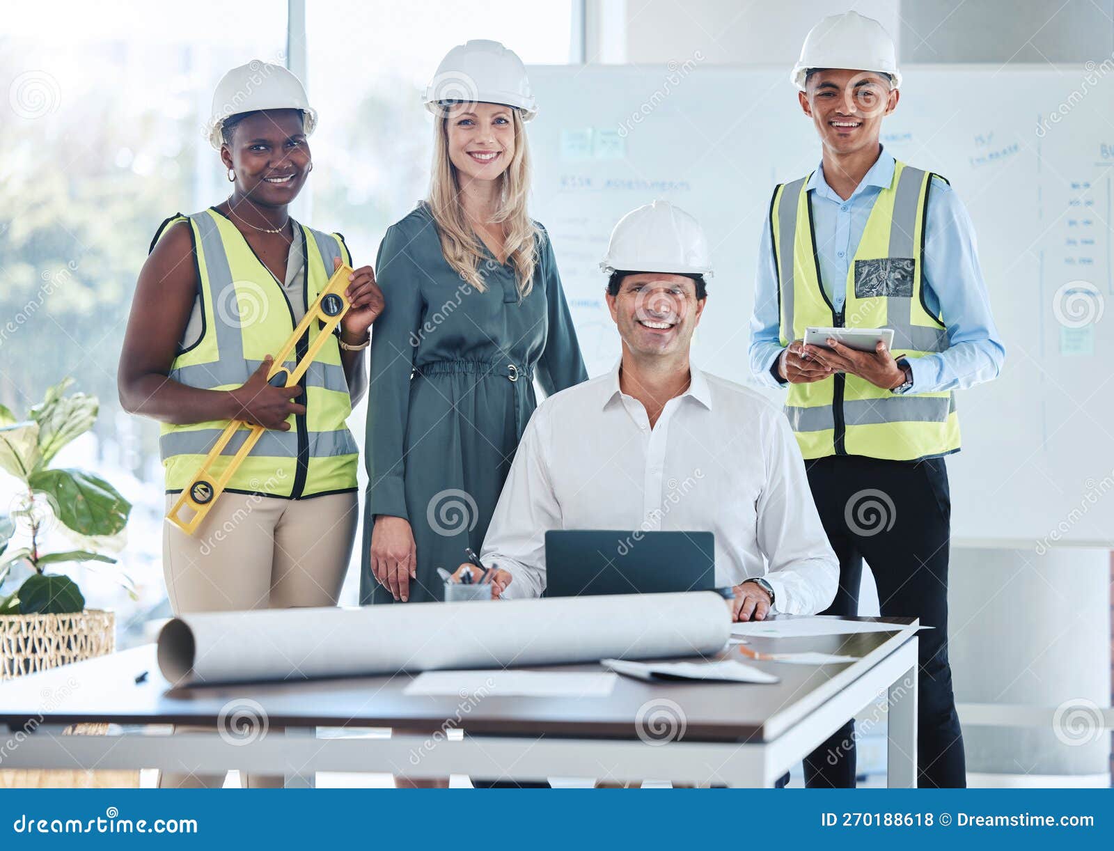 Architect, Business and Team in Planning, Strategy and Brainstorming ...