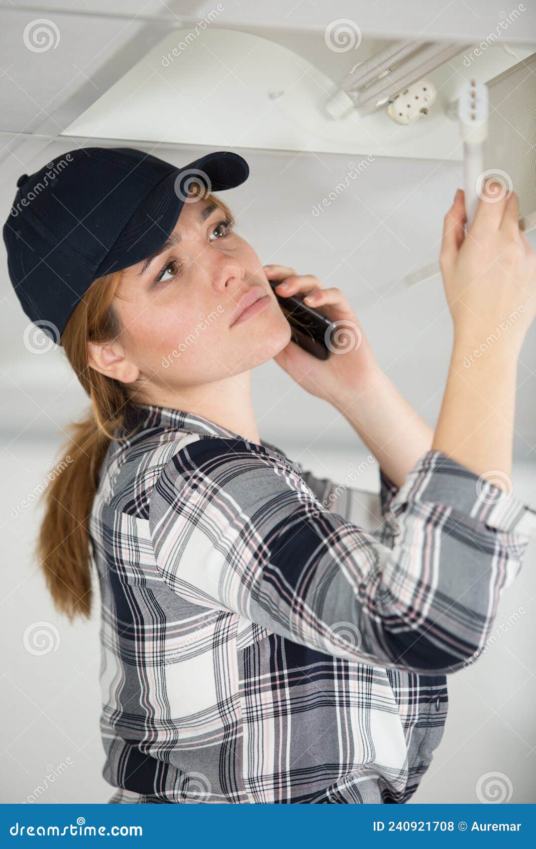 Architect at Construction Site Making Phone Call Stock Photo - Image of ...