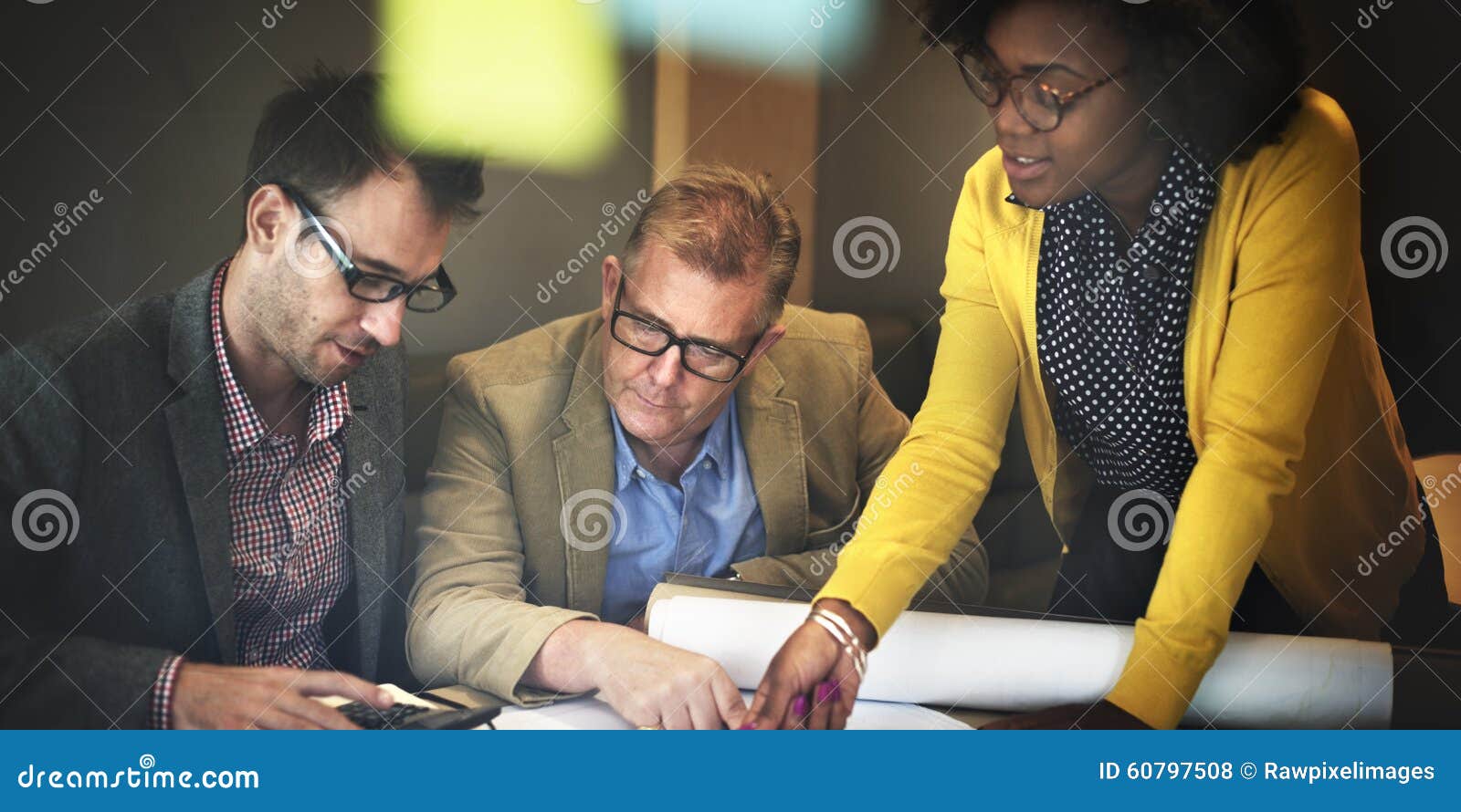 Architect Design Project Meeting Discussion Concept Stock Photo - Image ...