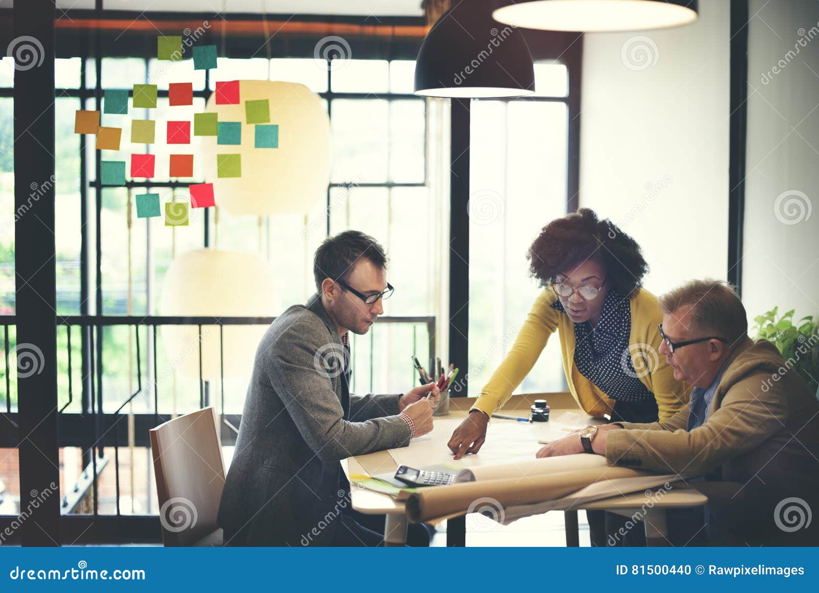 Architect Design Project Meeting Discussion Concept Stock Photo - Image ...