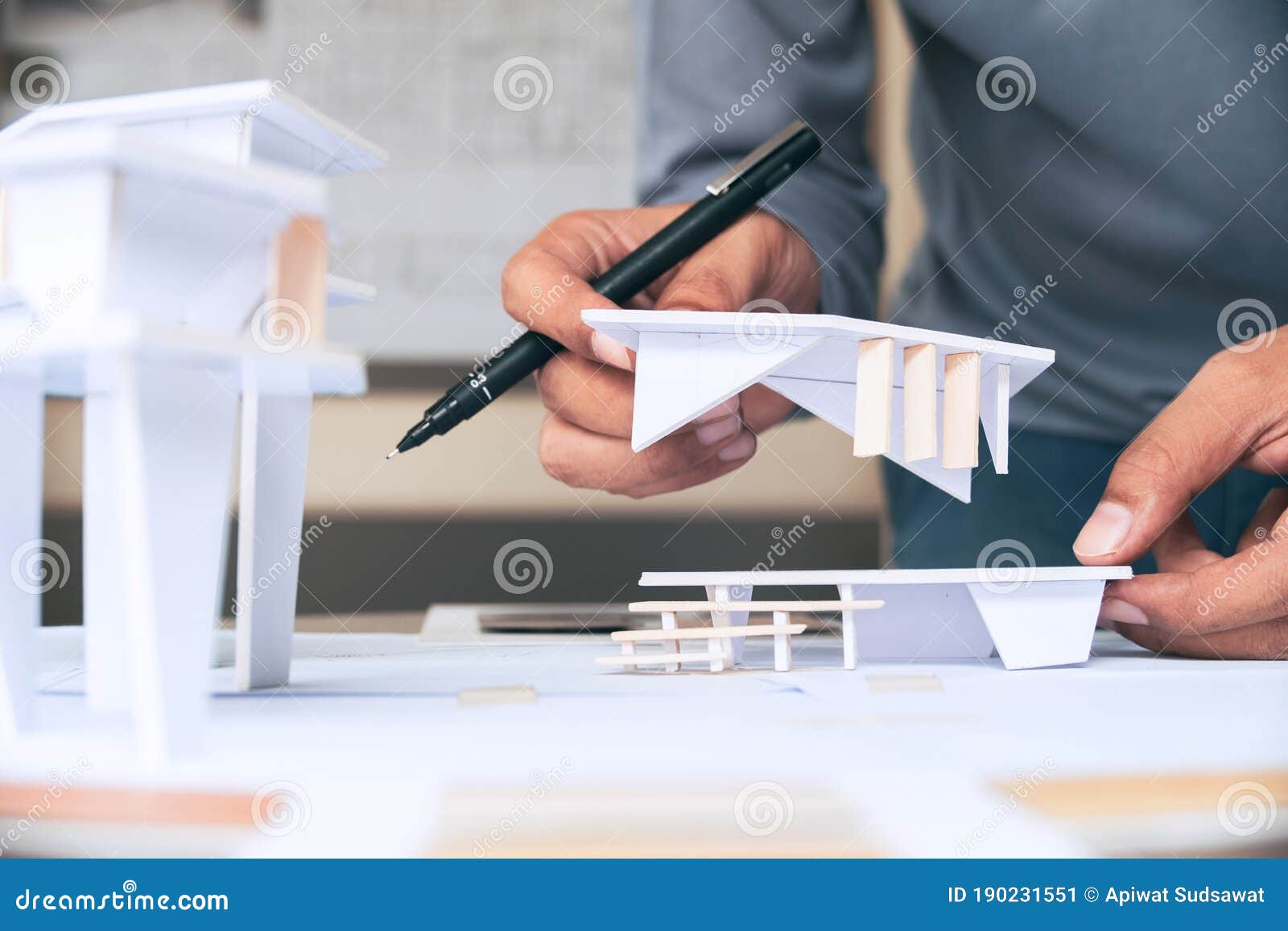 Architect Design Working Drawing Sketch Plans Blueprints And Making ...