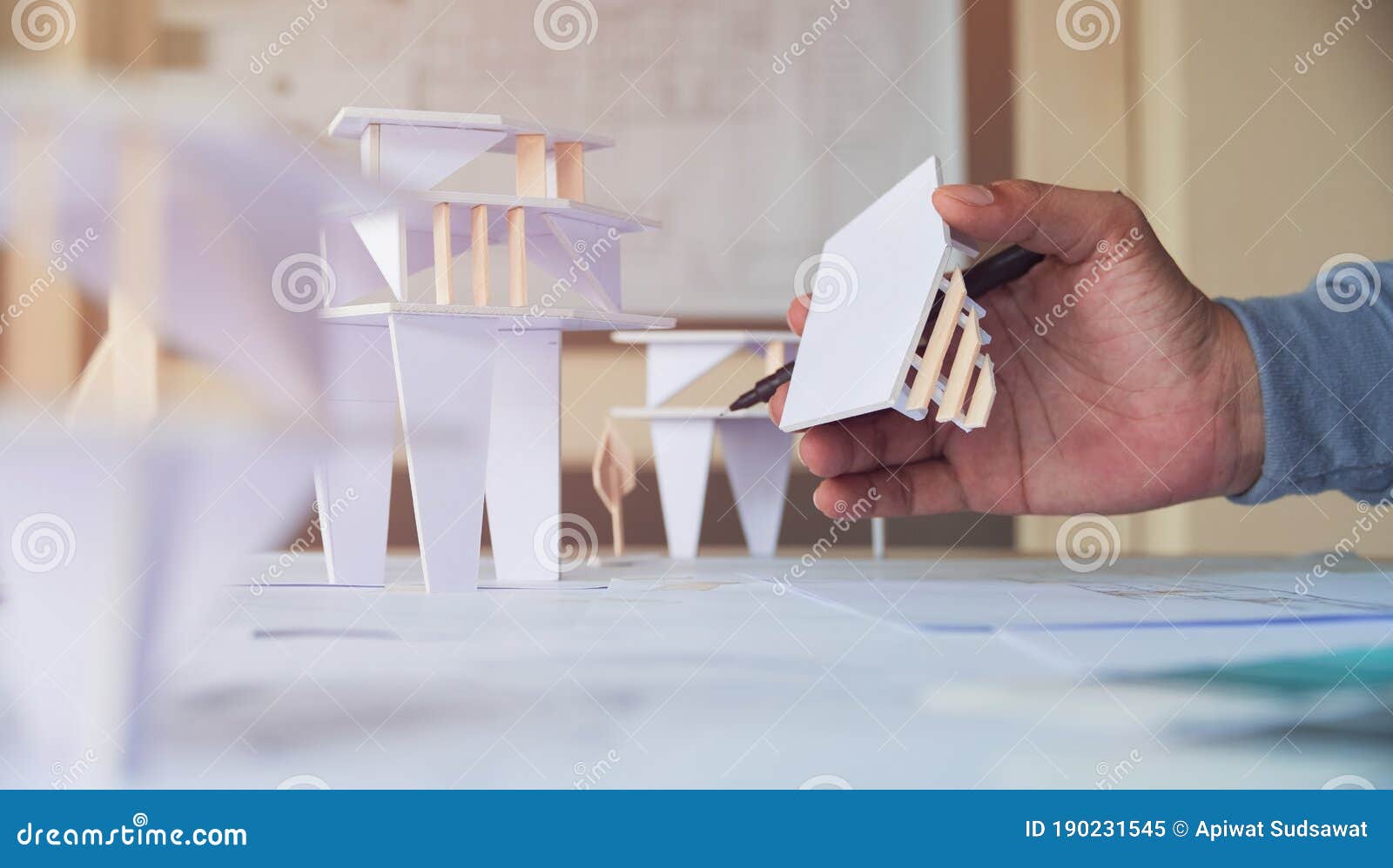 Architect Design Working Drawing Sketch Plans Blueprints and Making ...