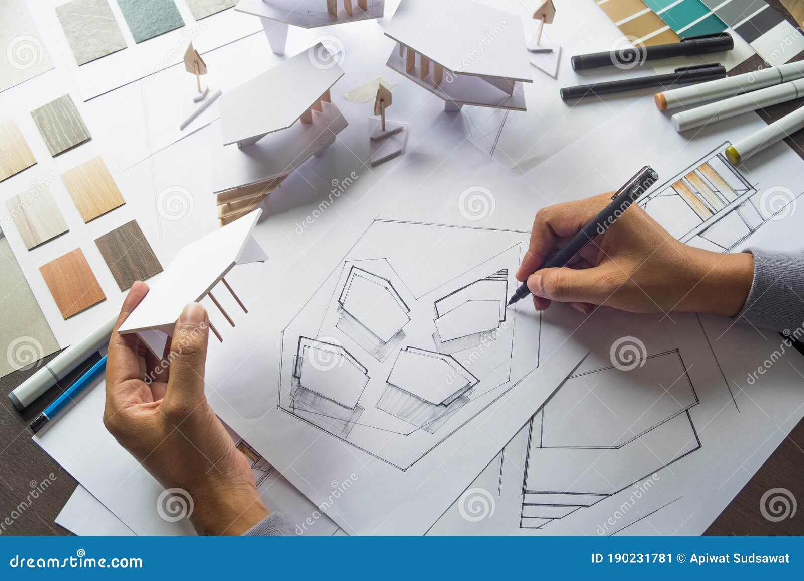 Working Drawing Stock Photo | CartoonDealer.com #5303052