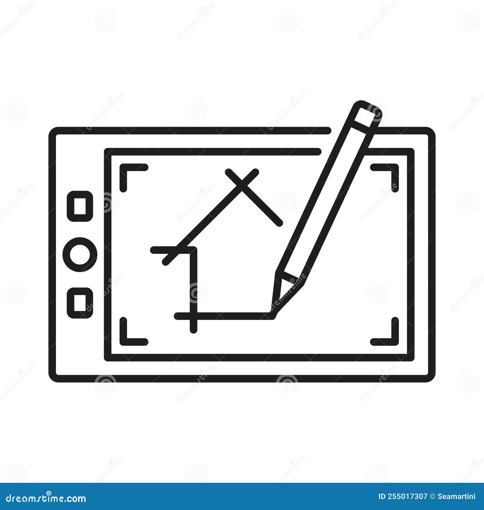 Architect Development, Interior Design Plan Icon Stock Vector ...