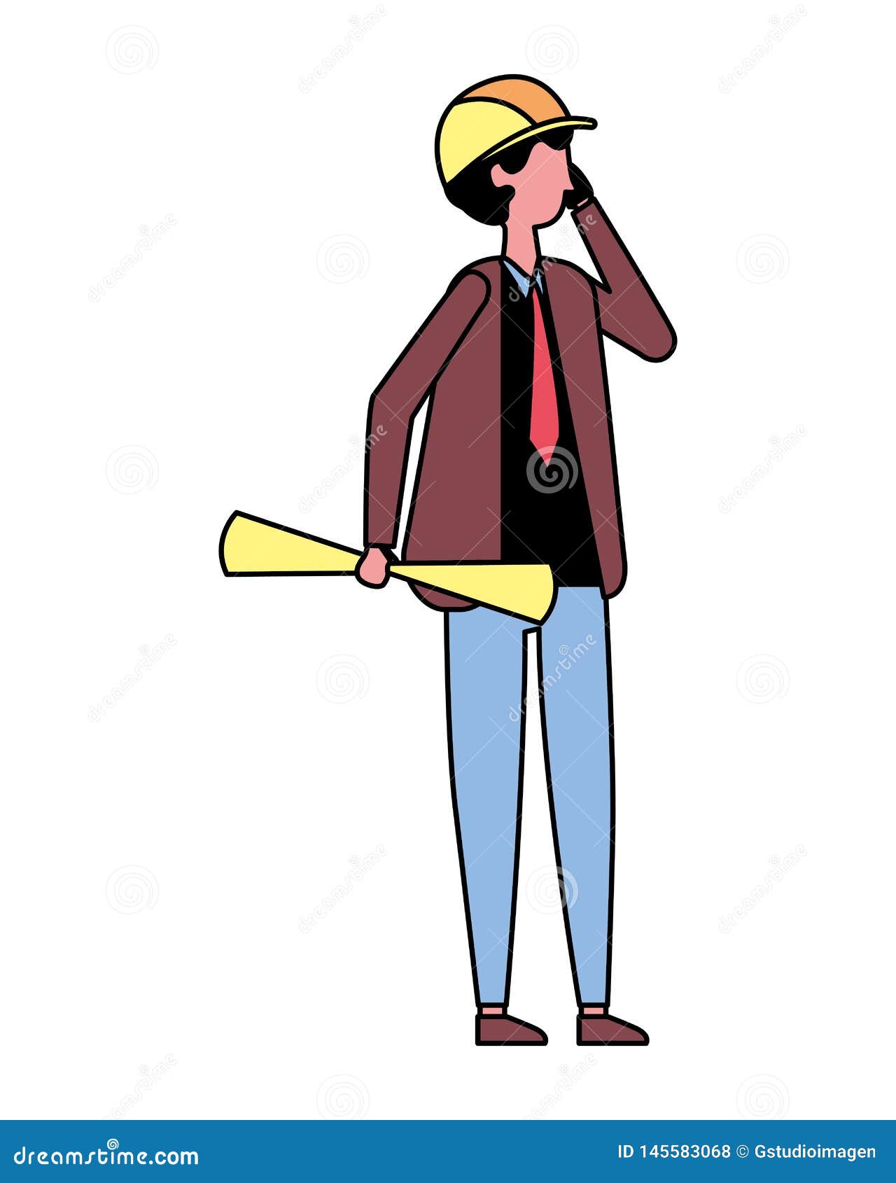 Employee Labor Line Icons Collection. Job Work, Staff Personnel ...