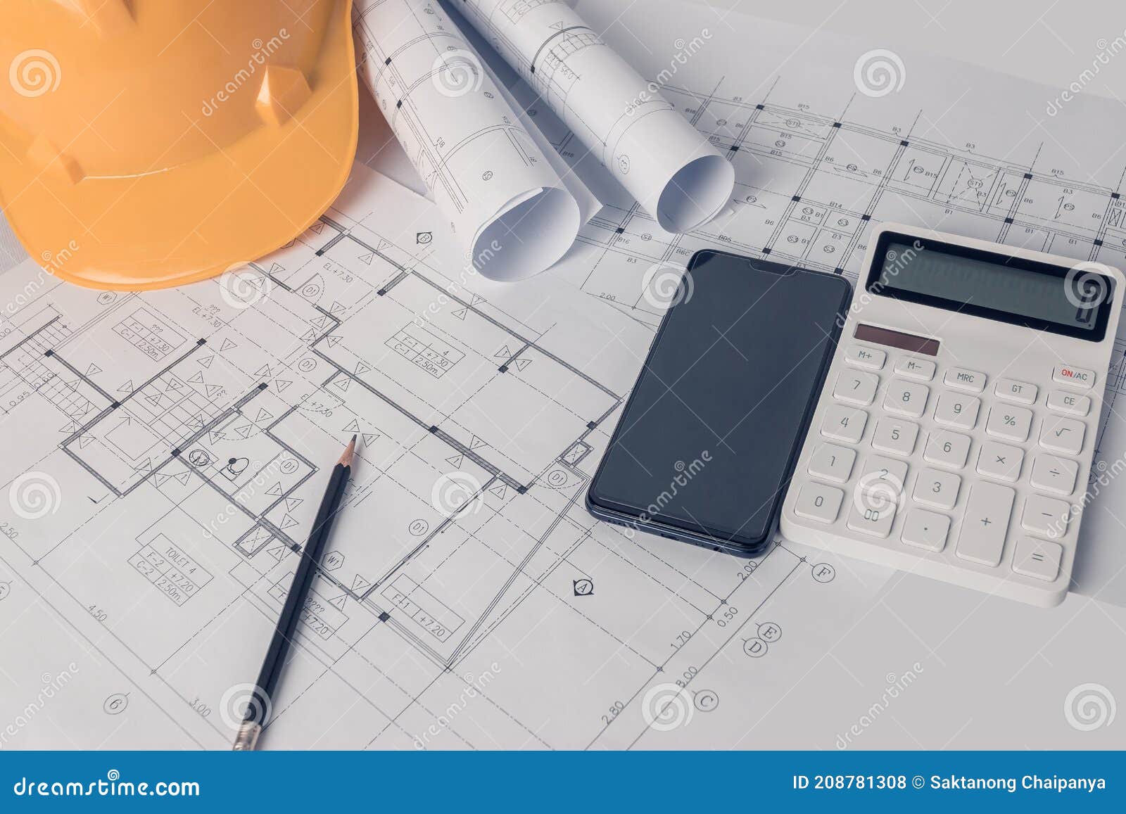 Architect, Engineer Concept, Represents the Working Style of Architects ...