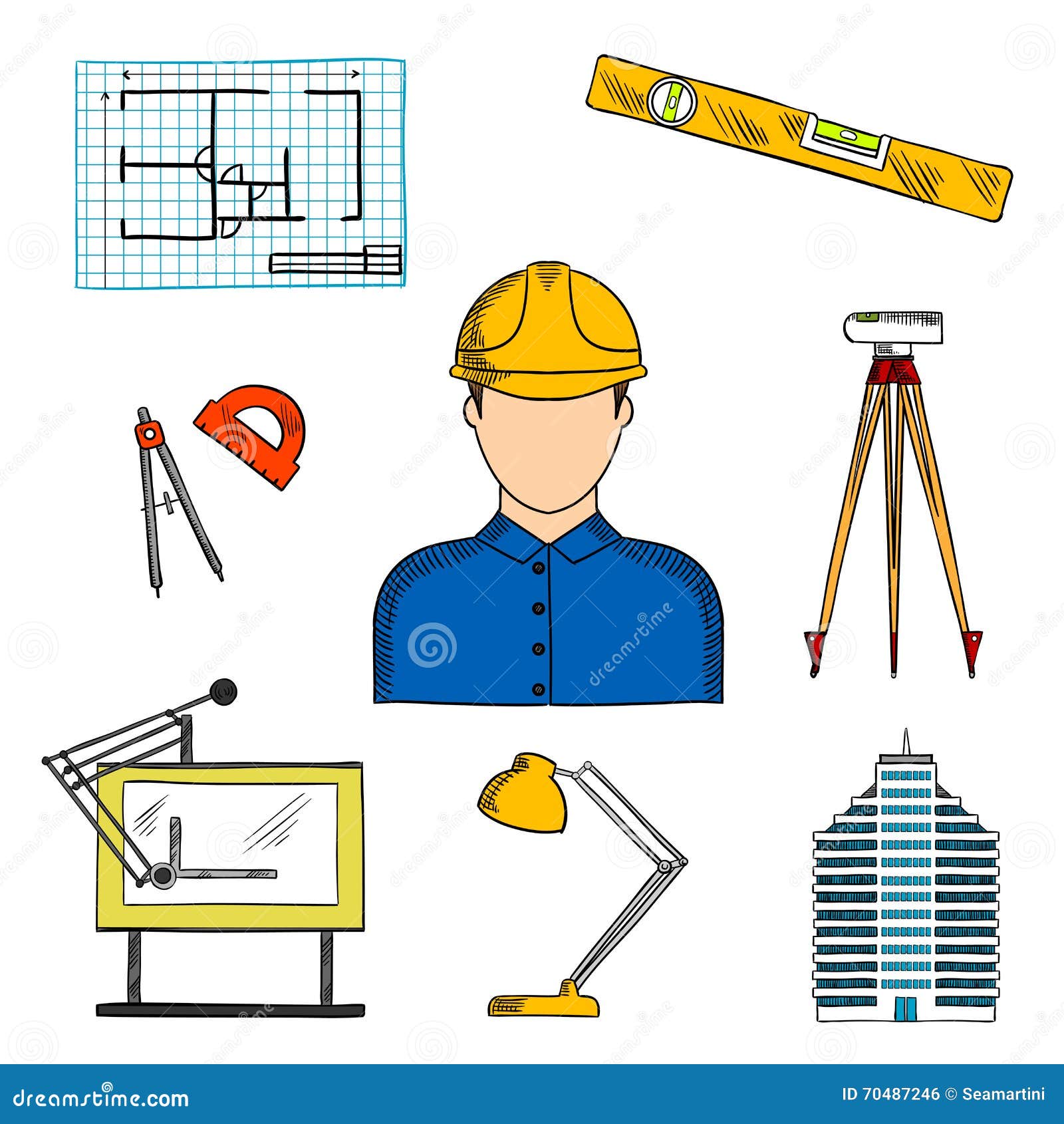 Architect And Engineering Symbols