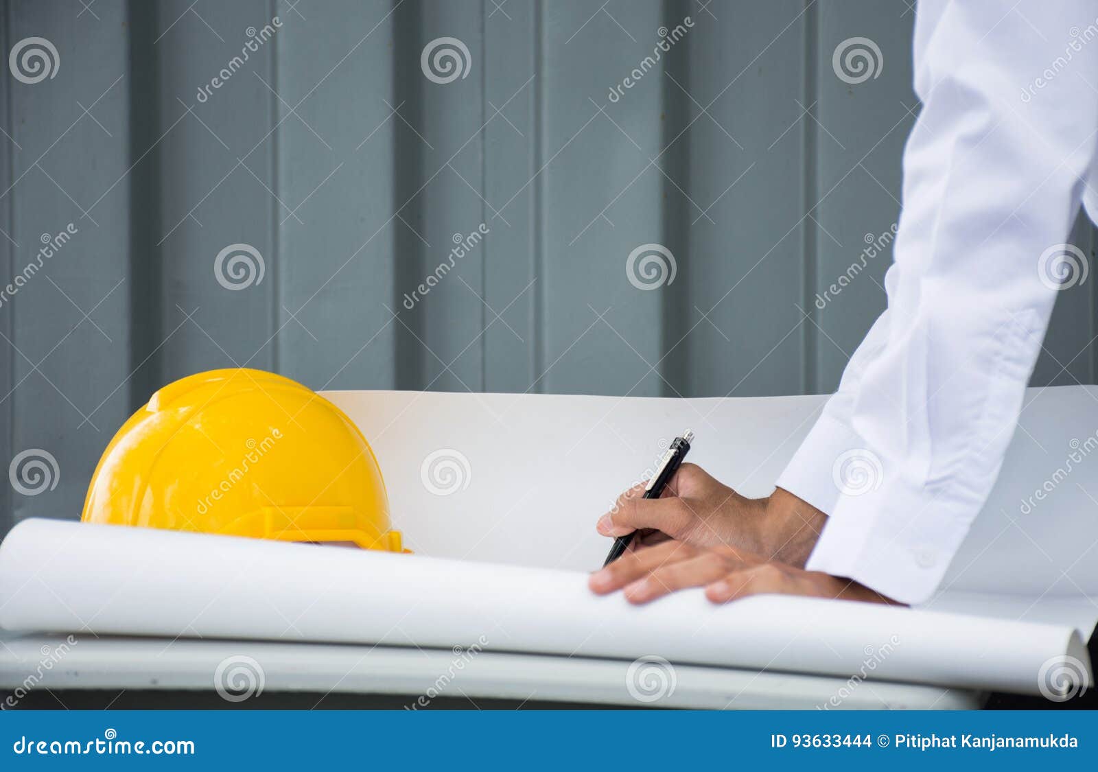 Architect Engineer Draft stock photo. Image of architectural - 93633444