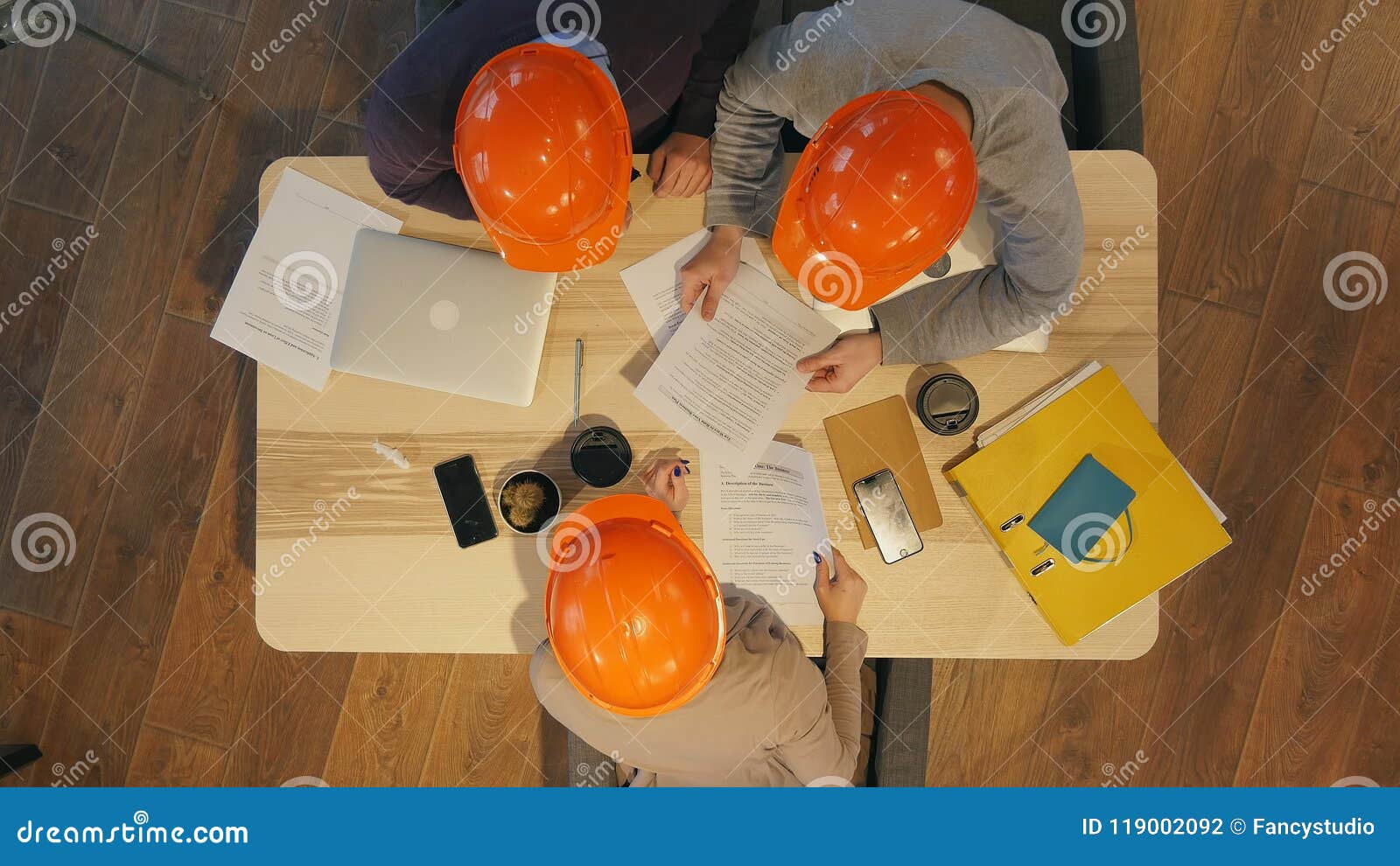 Architect Engineer Meeting People Brainstorming Stock Photo - Image of ...