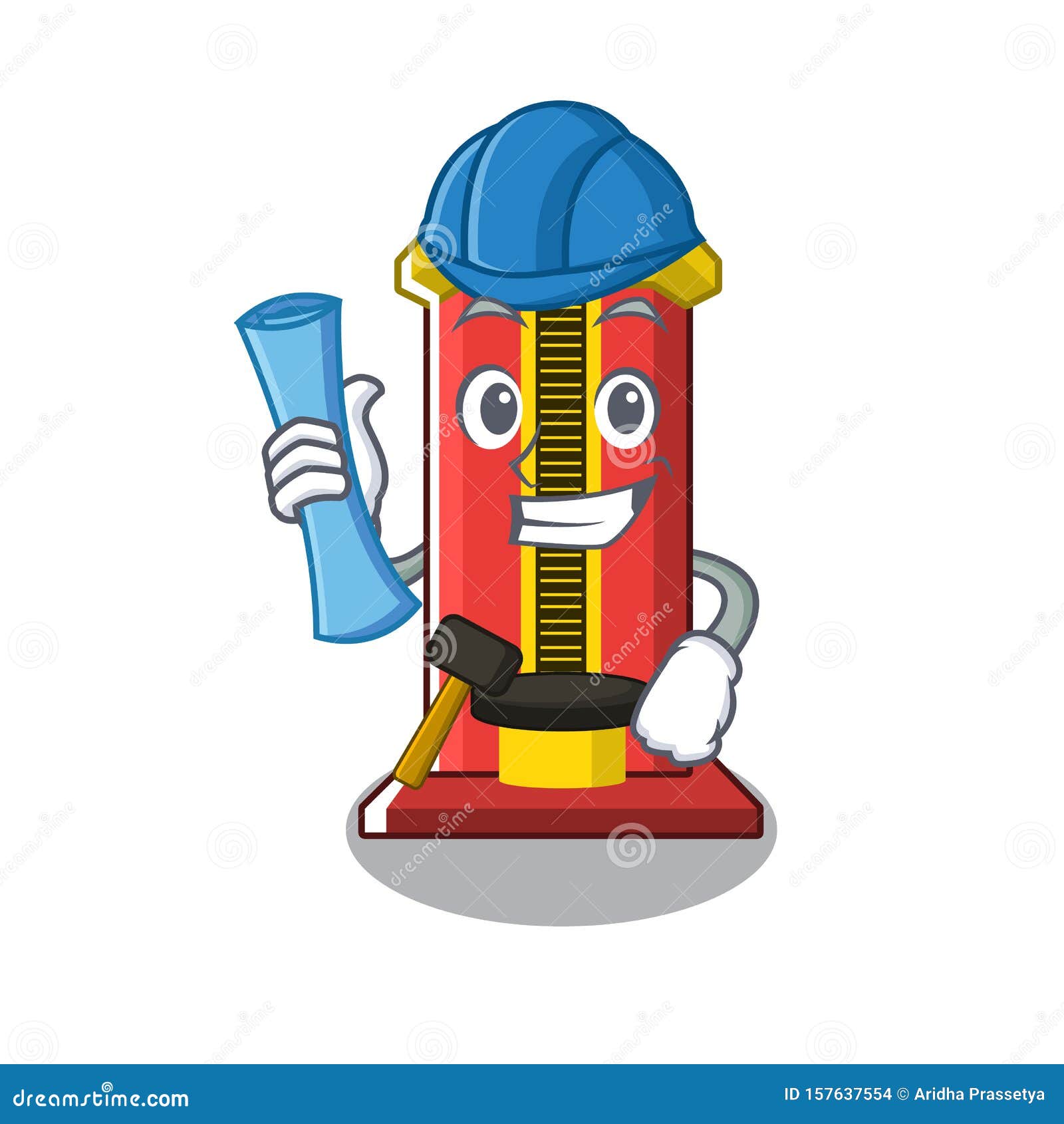 Architect Hammer Game Machine in the Cartoon Stock Vector ... Architect Hammer Game Machine in the Cartoon Stock Vector ...
