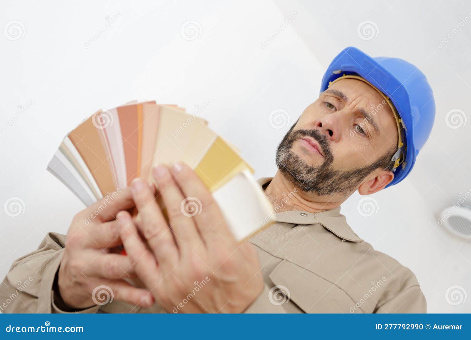 Architect Hands with Material Sample Stock Photo - Image of decoration ...