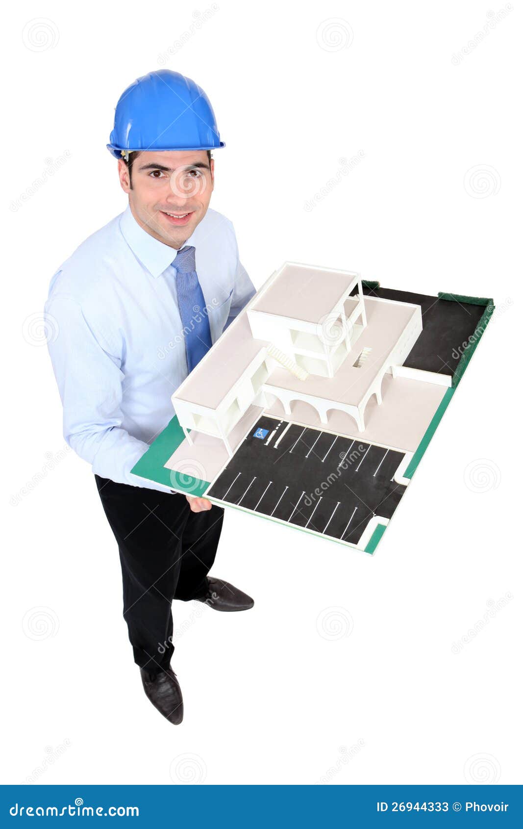 Architect Holding a Scale Model Stock Image - Image of model ... Architect Holding a Scale Model Stock Image - Image of model ...