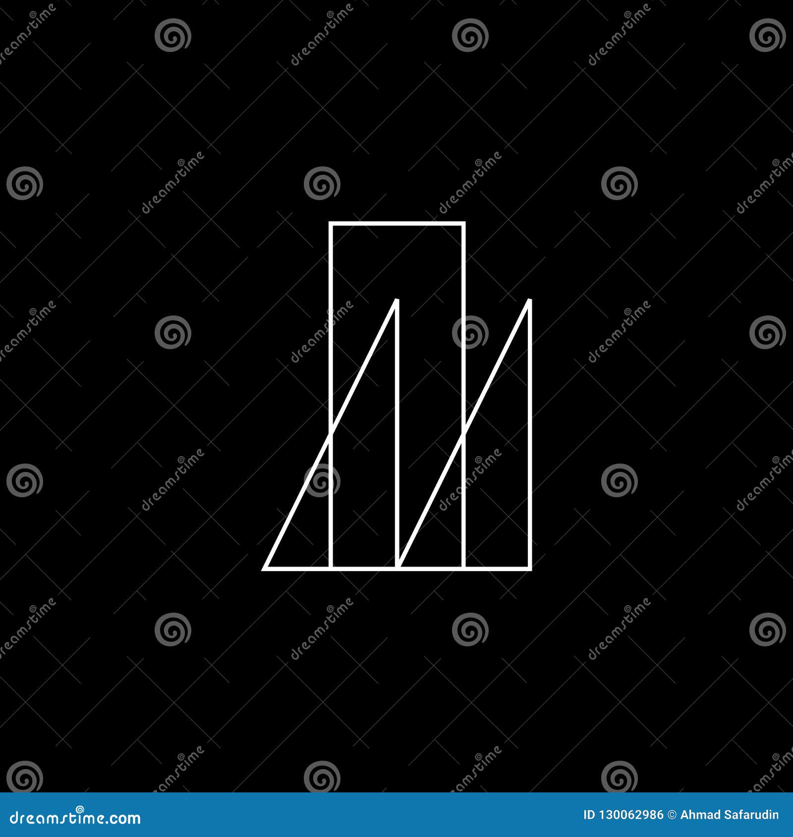 Vector Architect Logo Abstract Template. Unique Symbol Vector ...