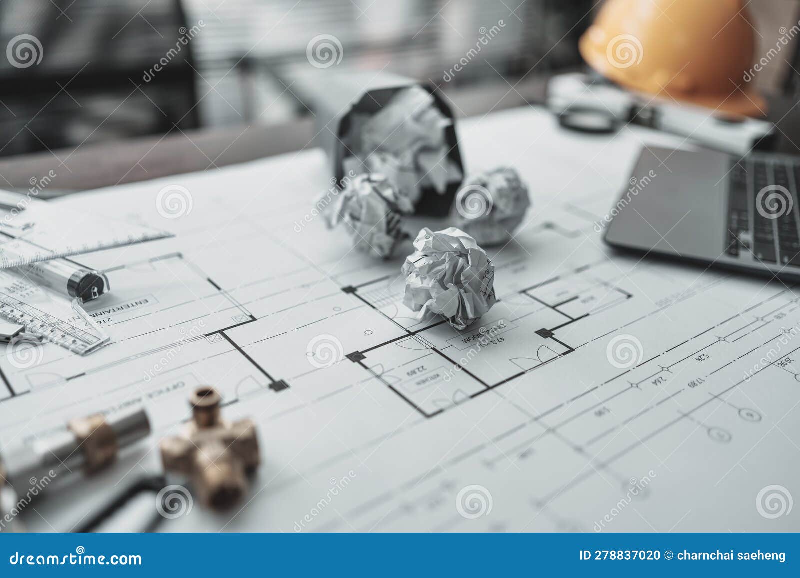 The Architect Made a Mistake in Designing the Plan. Paper Crump on ...