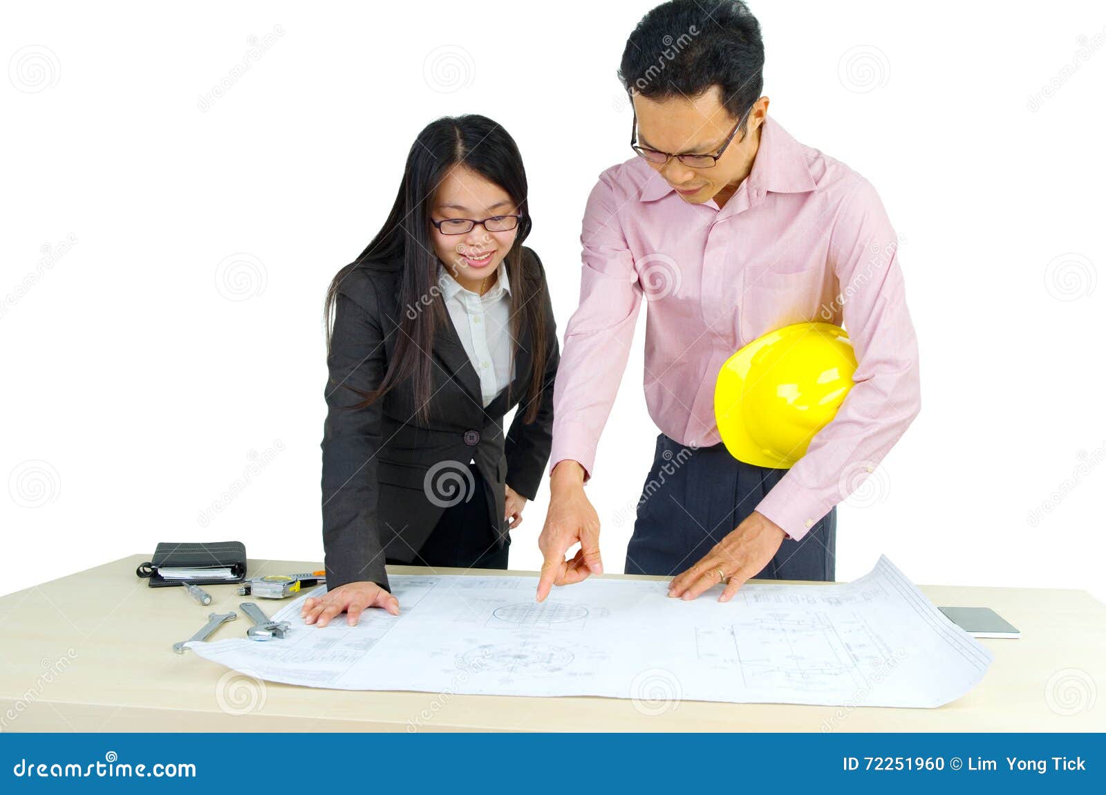 Architect meeting stock photo. Image of document, meeting - 72251960