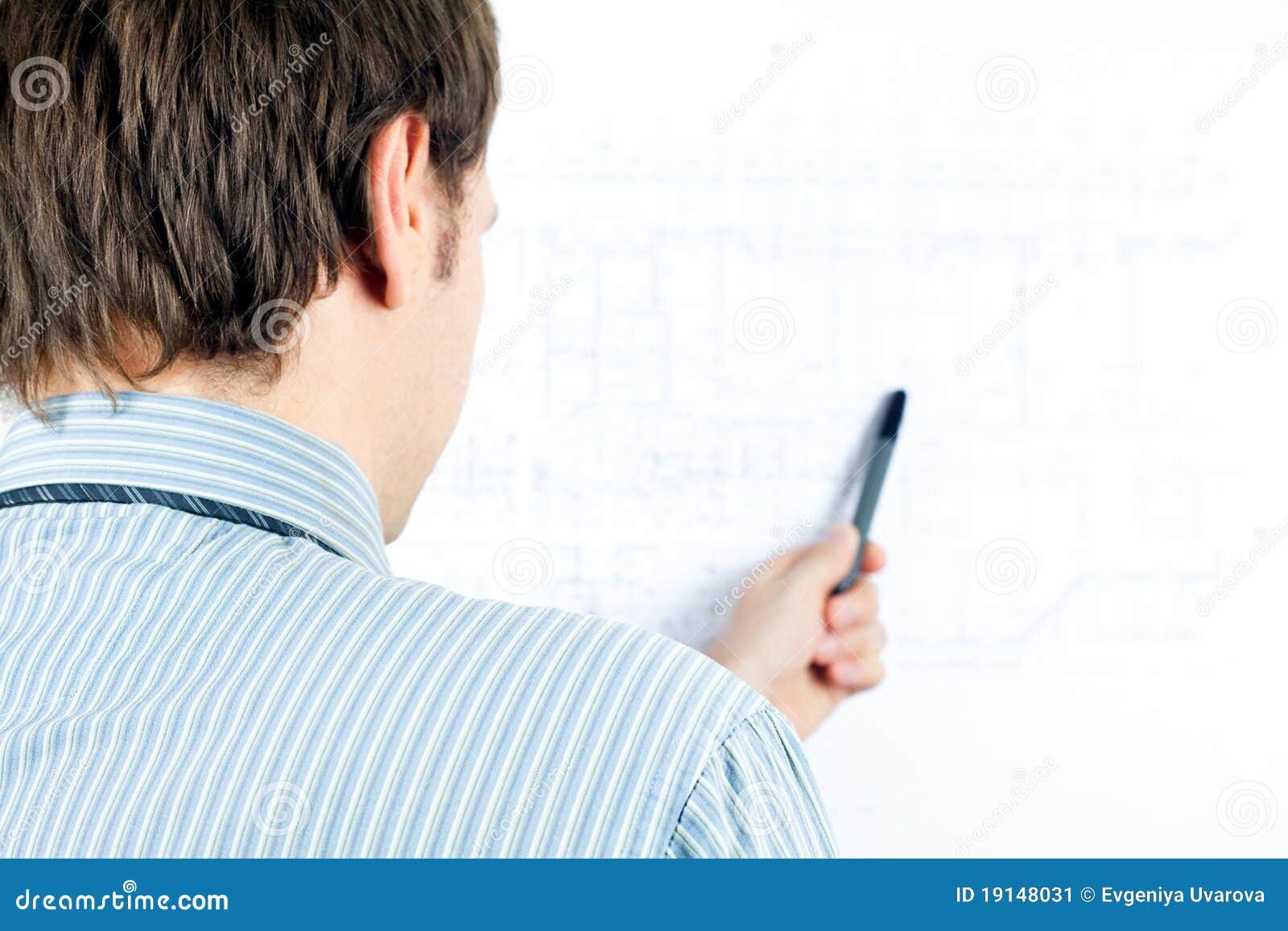 Architect Presenting a Project Stock Image - Image of construction ...