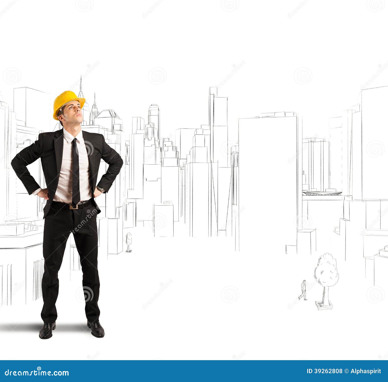 Architect project stock photo. Image of building, build - 39262808