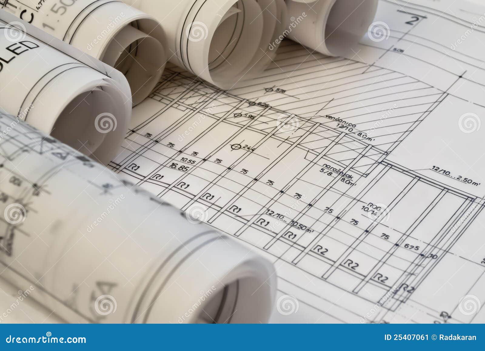Architect rolls and plans stock image. Image of architecture - 25407061 Architect rolls and plans stock image. Image of architecture - 25407061