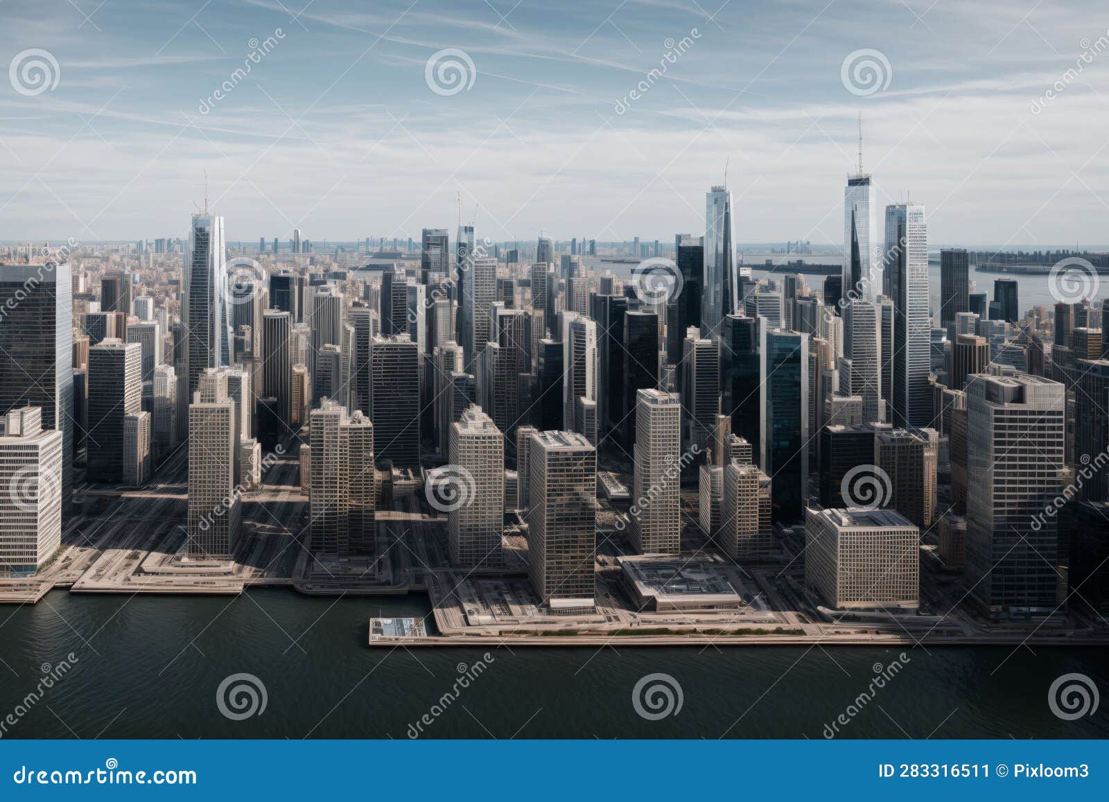 An Architect S Blueprint Transforming into a Floating Cityscape Stock ...