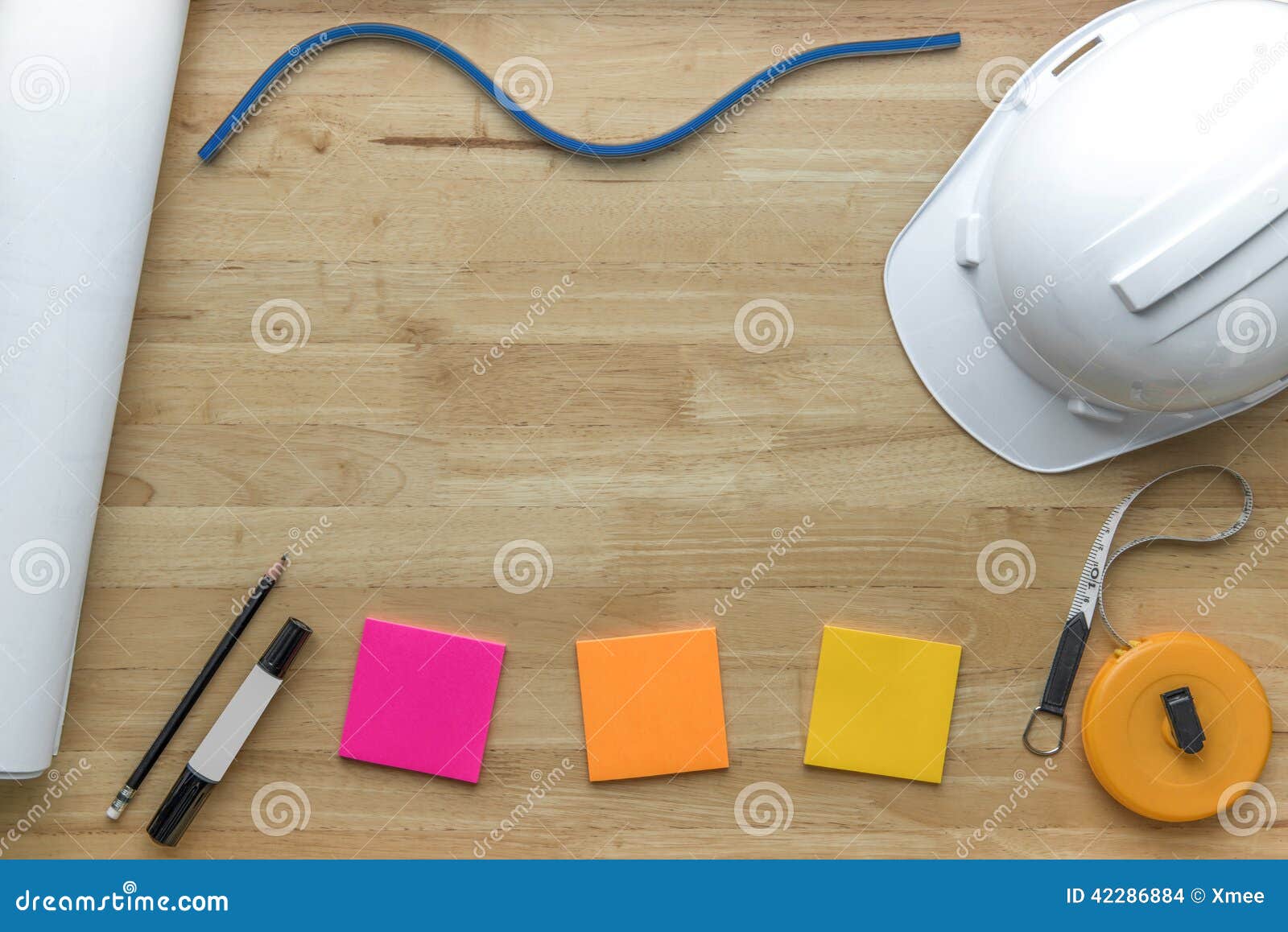 Architect S Stuff. Architectural Plans and Measure, White Hardha Stock ...