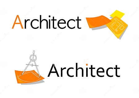 Architect symbol stock vector. Illustration of home, plan - 17722446