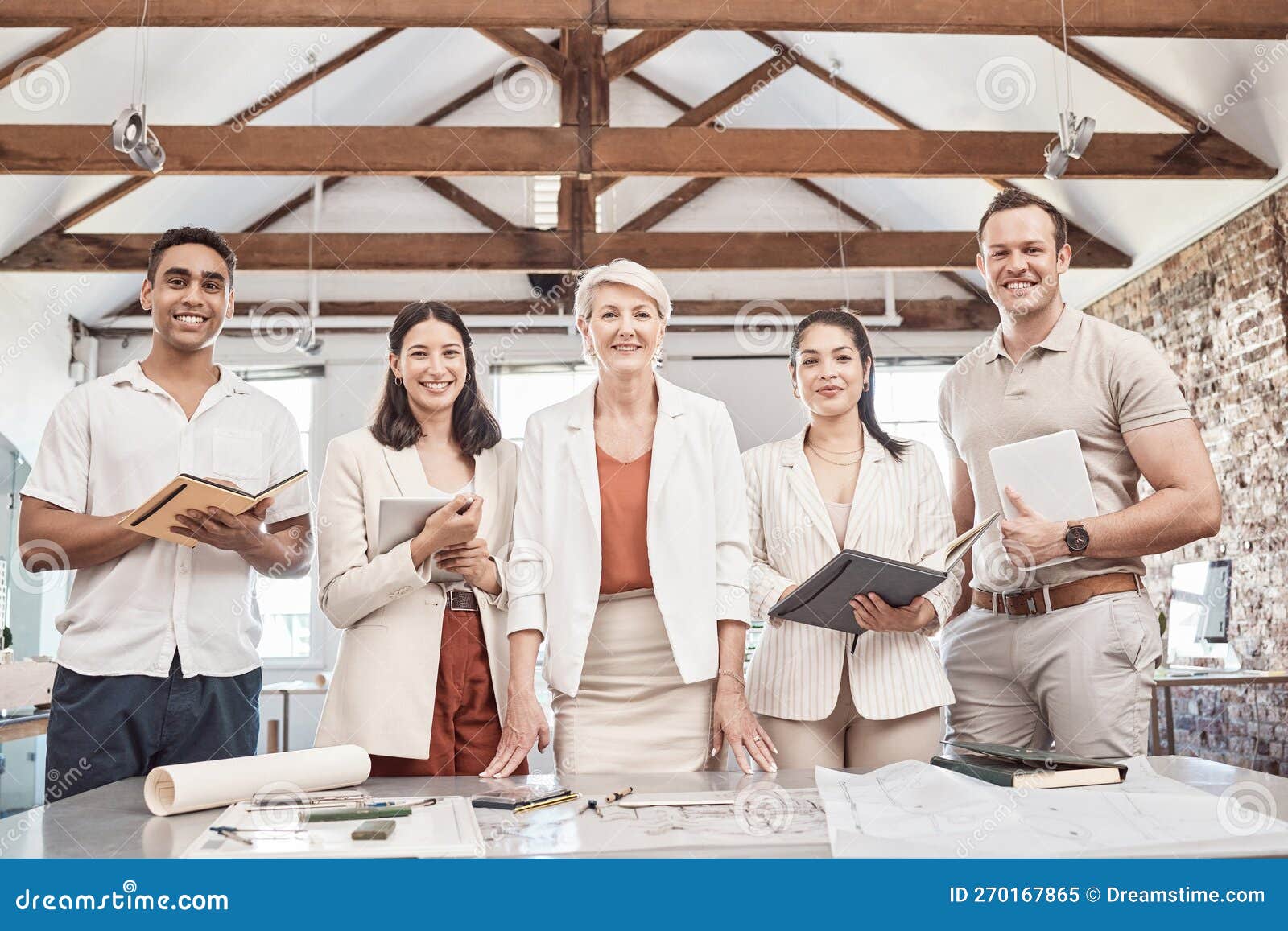 Architect, Teamwork and Collaboration with a Female Leader, Manager or ...