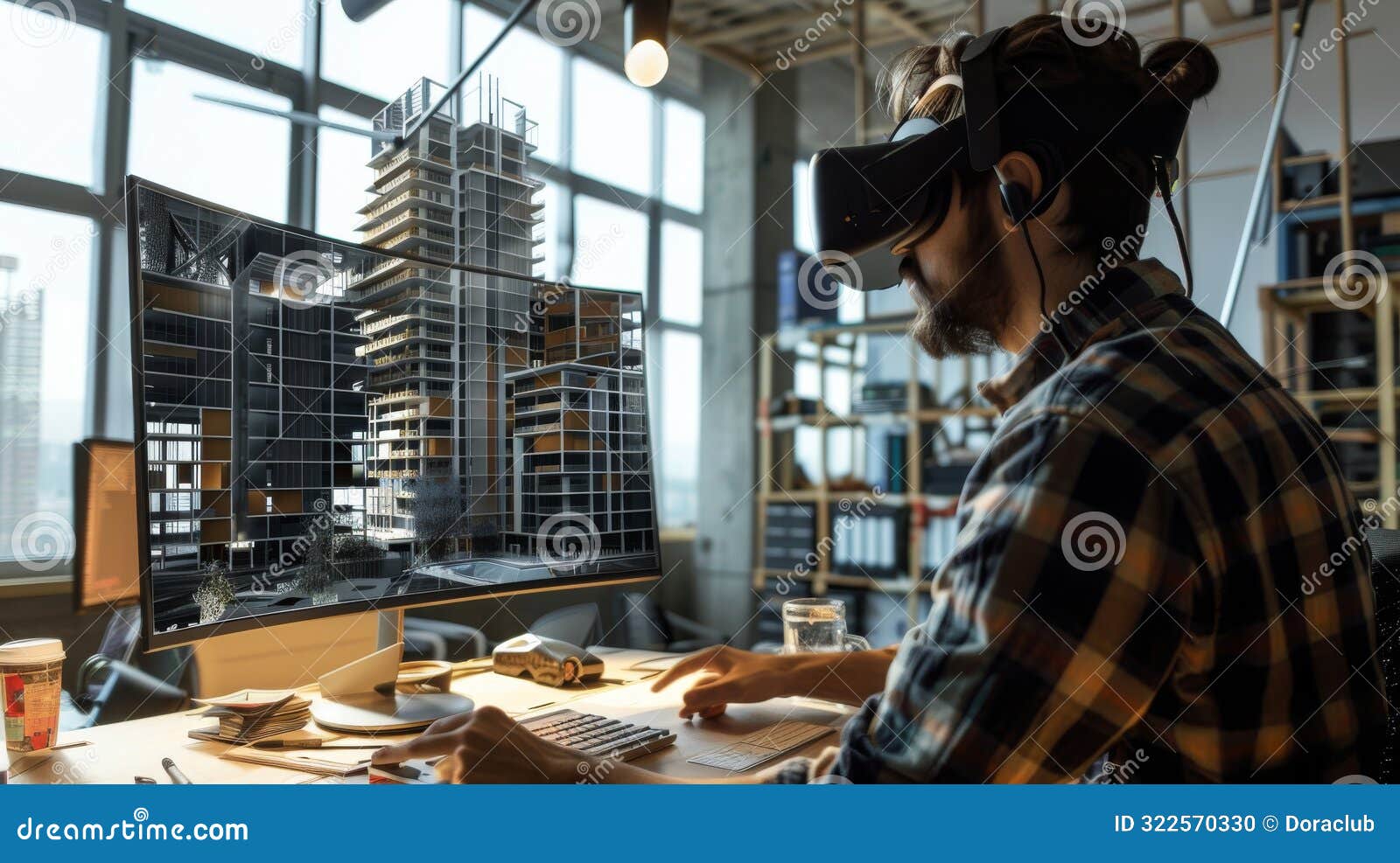An Architect Uses Virtual Reality To Interact with and Visualize ...